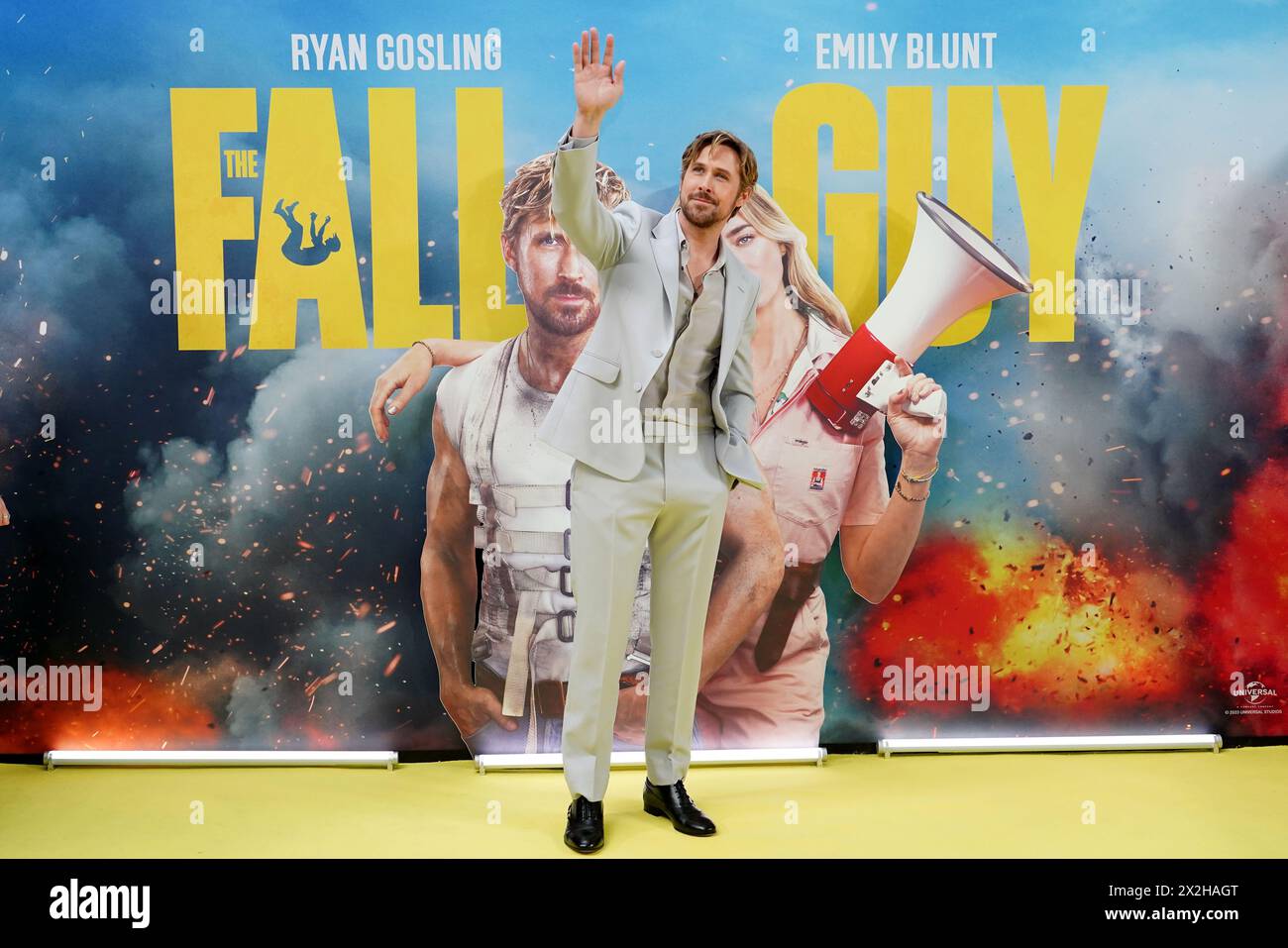 Ryan Gosling attending a special screening of The Fall Guy at the BFI ...