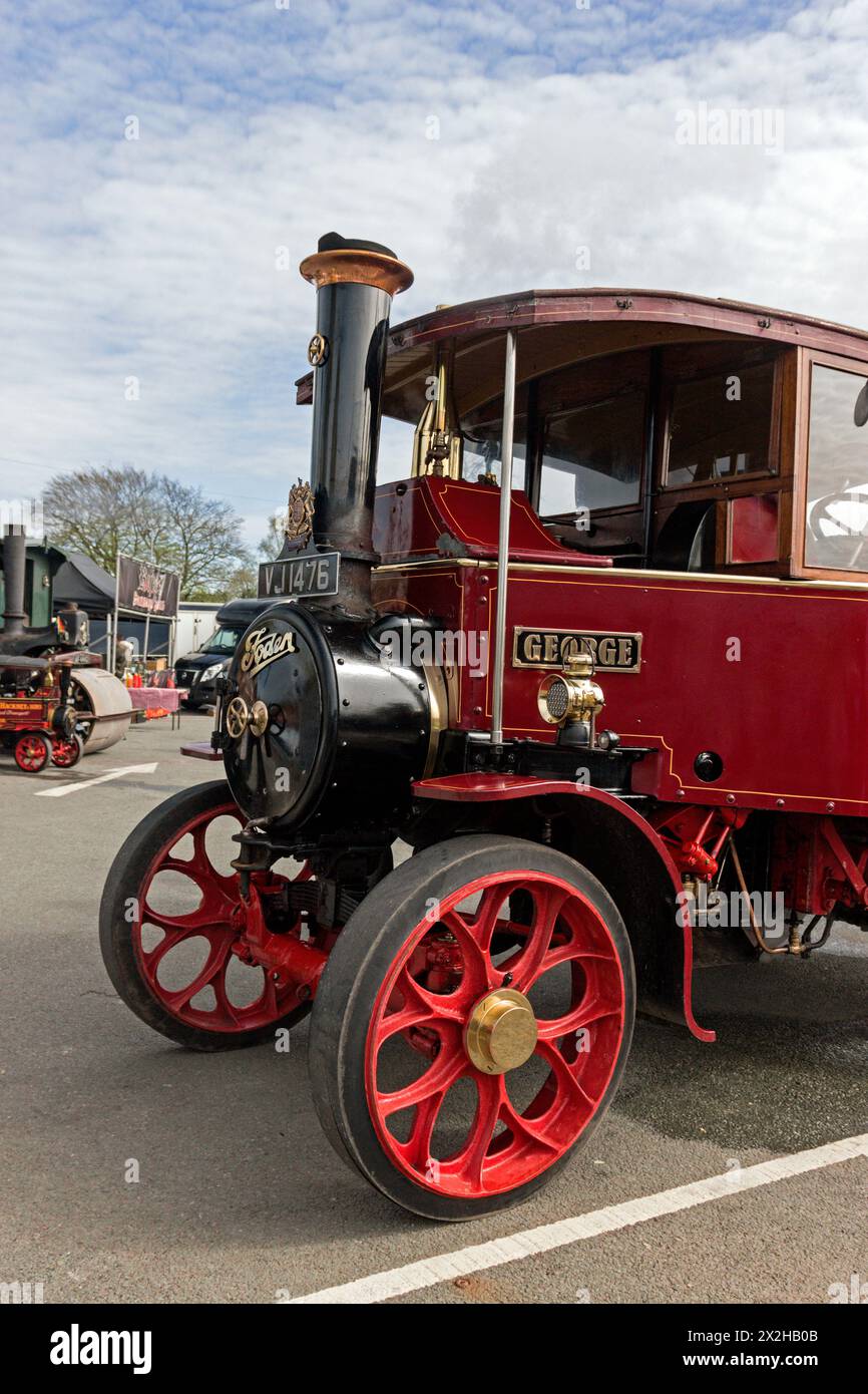 1928 Foden tractor 'George'. Sandbach Transport Festival 2024 Stock ...