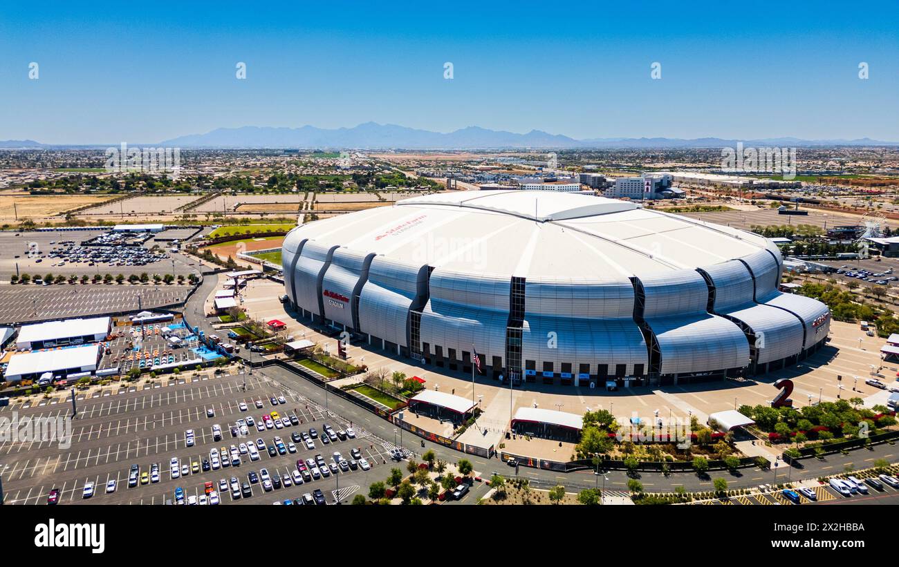Glendale, AZ - April 7, 2024: State Farm Stadium is a multi-purpose ...