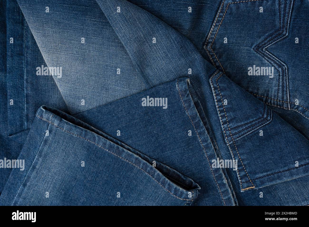 Background blue indigo denim hi-res stock photography and images - Alamy