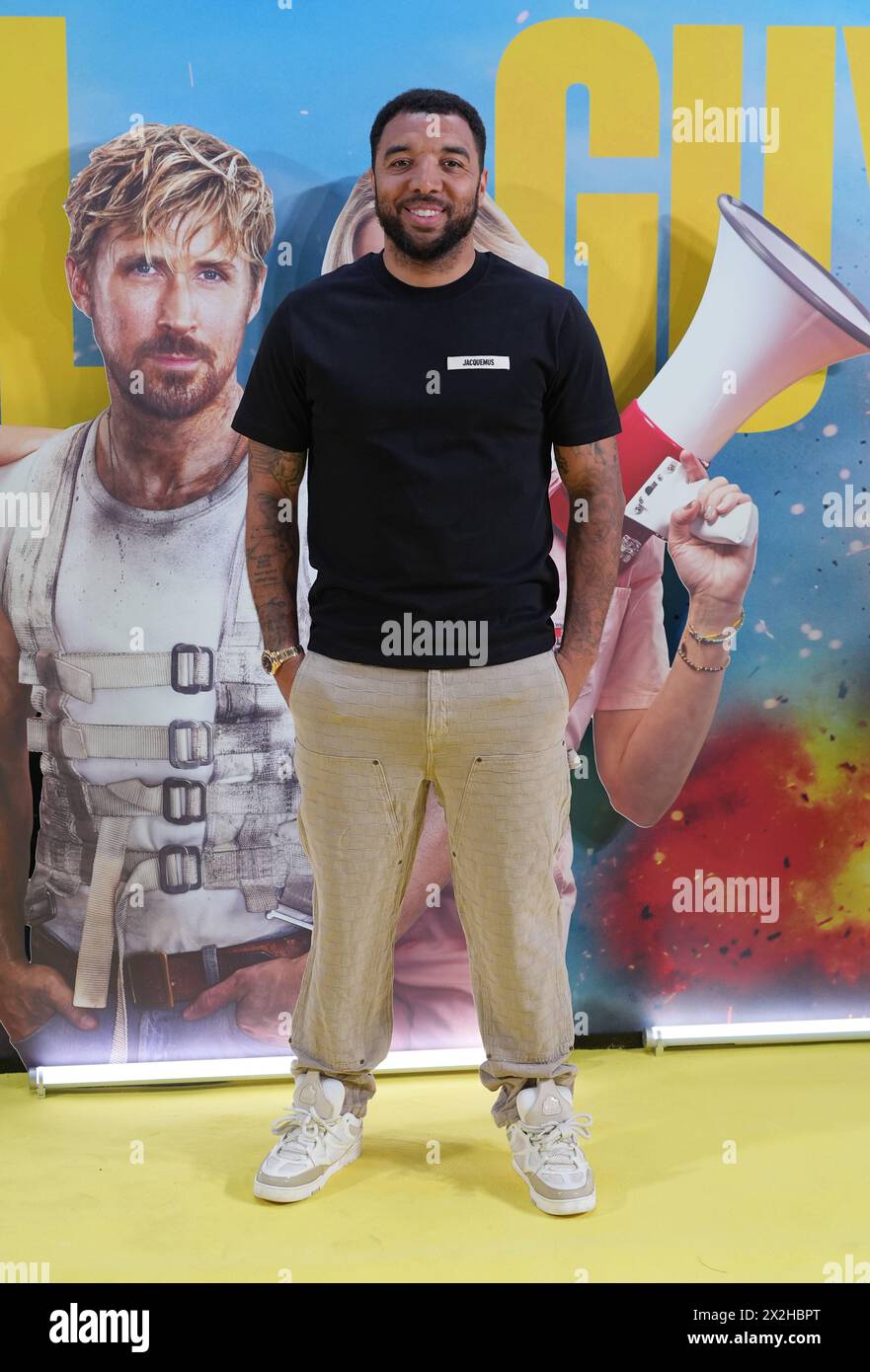 Troy Deeney attending a special screening of The Fall Guy at the BFI ...