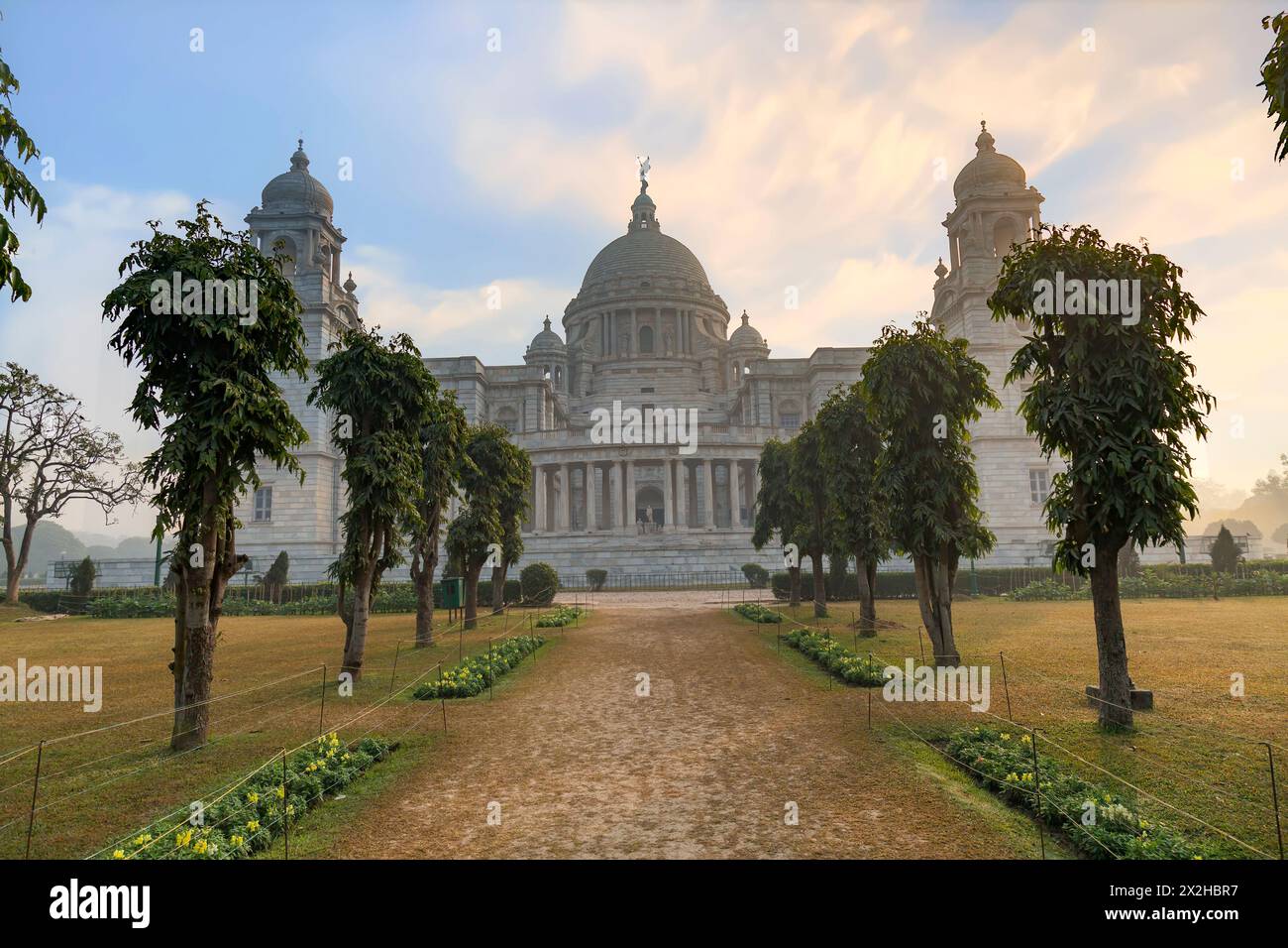 Victoria Memorial ancient colonial architecture building built in the ...