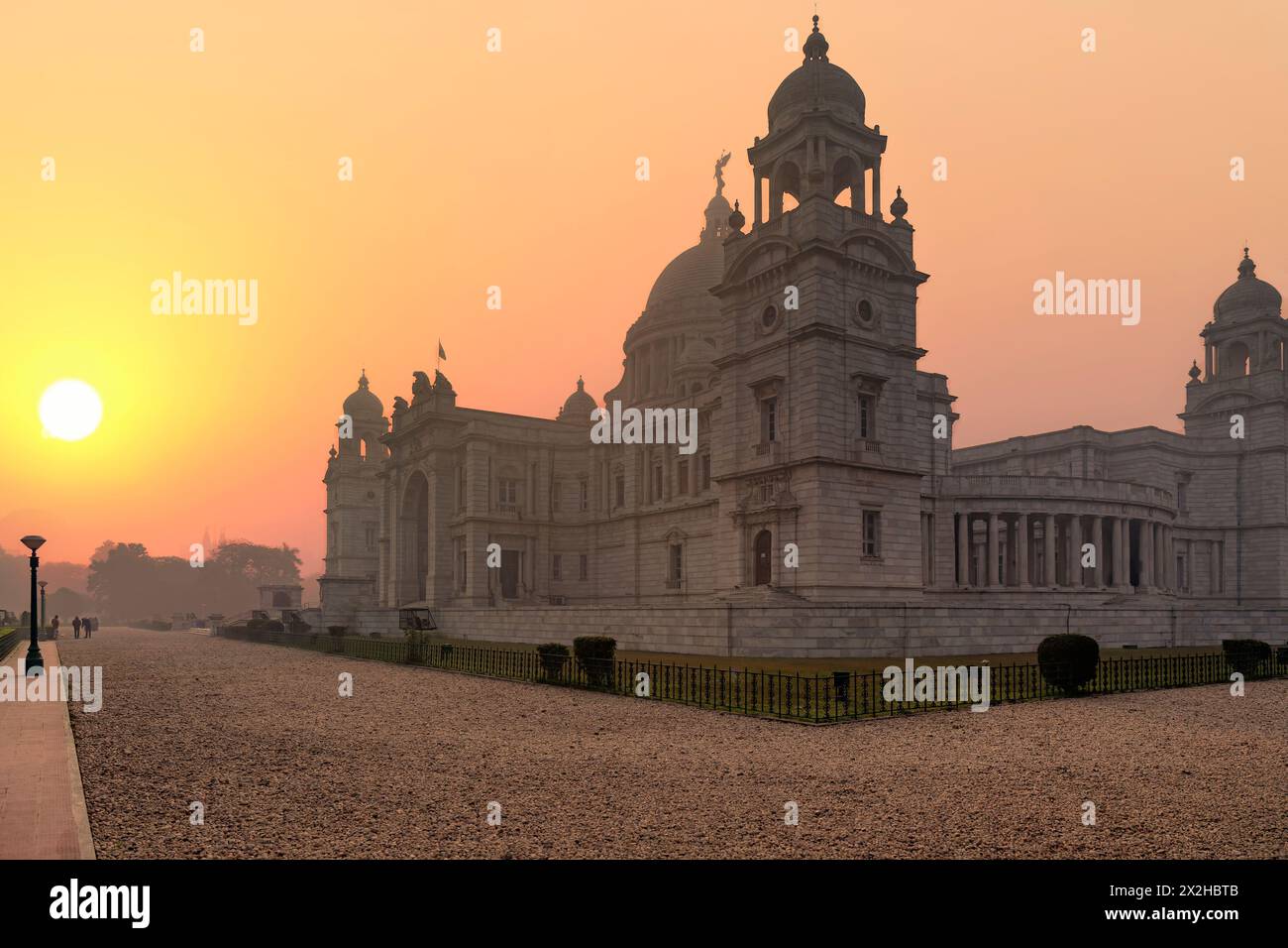 Victoria Memorial ancient colonial architecture building built in the ...