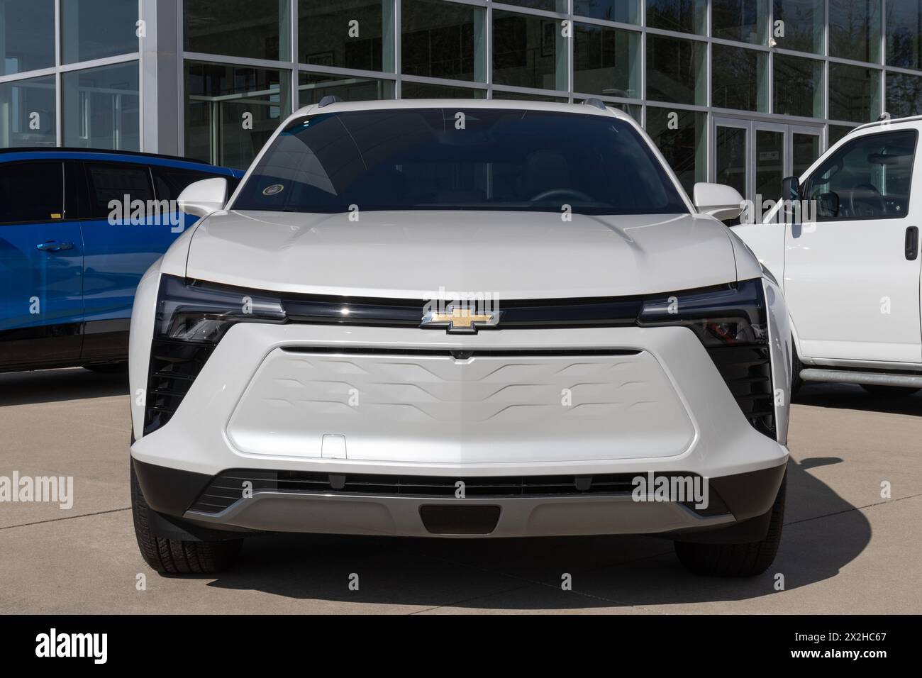 Indianapolis - April 21, 2024: Chevrolet Blazer EV Electric SUV LT ...
