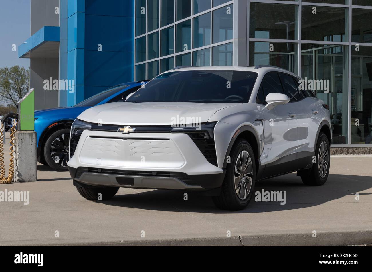 Indianapolis - April 21, 2024: Chevrolet Blazer EV Electric SUV LT ...