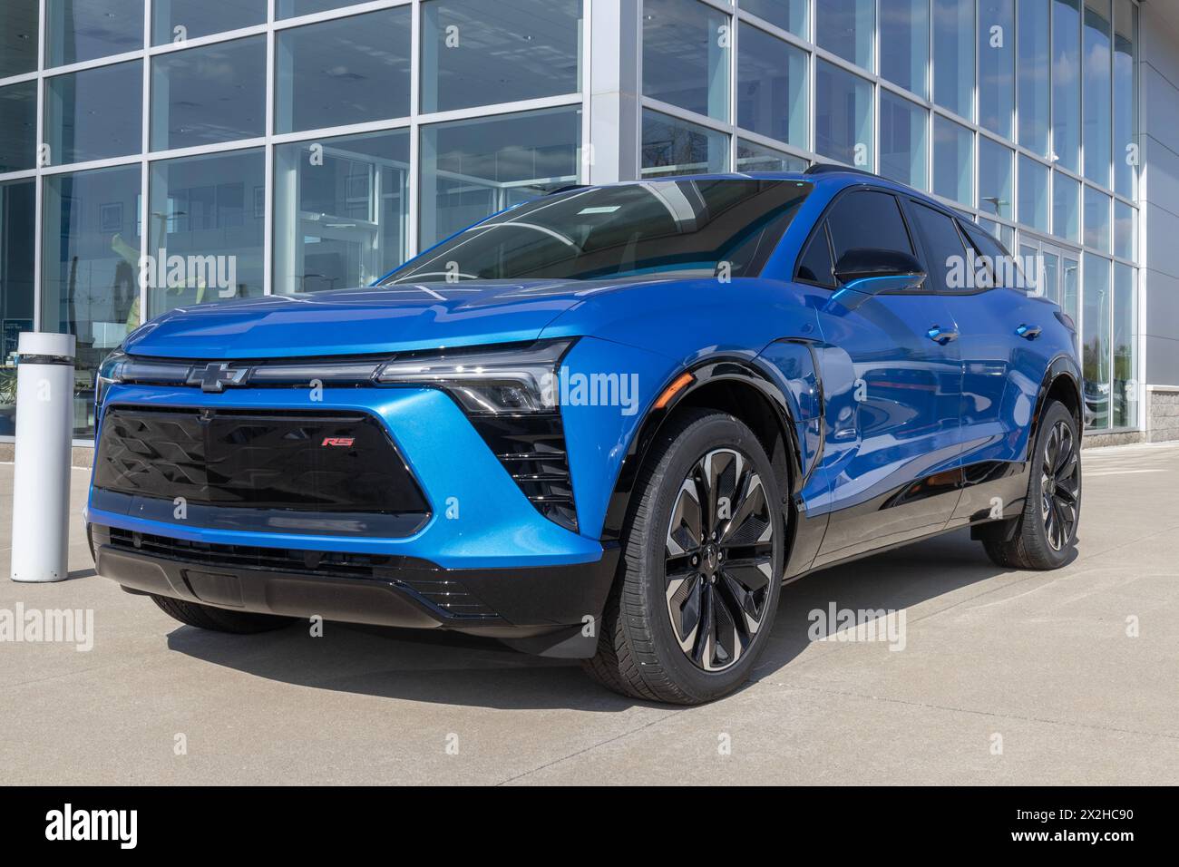 Indianapolis - April 21, 2024: Chevrolet Blazer EV Electric SUV RS ...