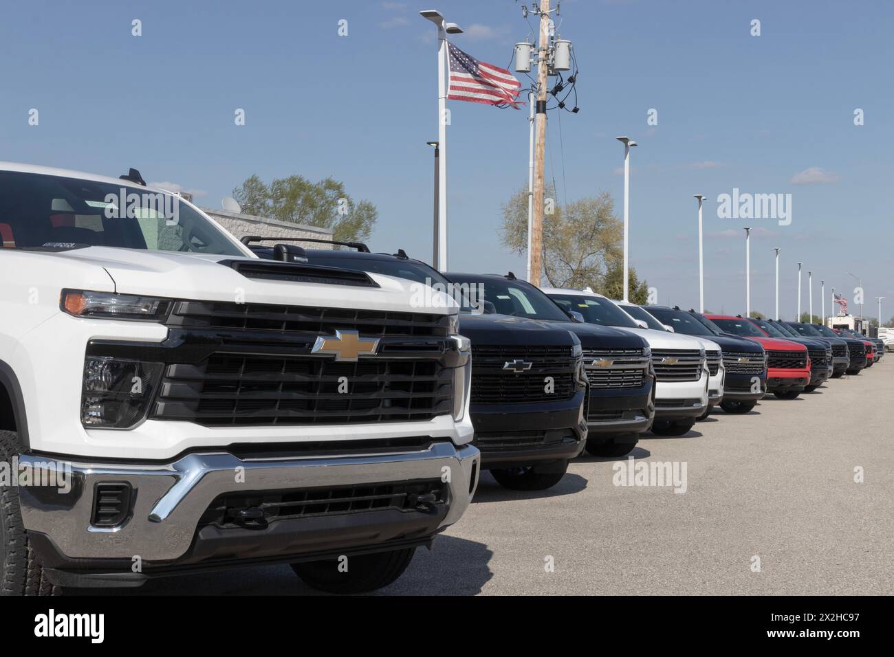 Chevrolet silverado pickup truck hi-res stock photography and images ...