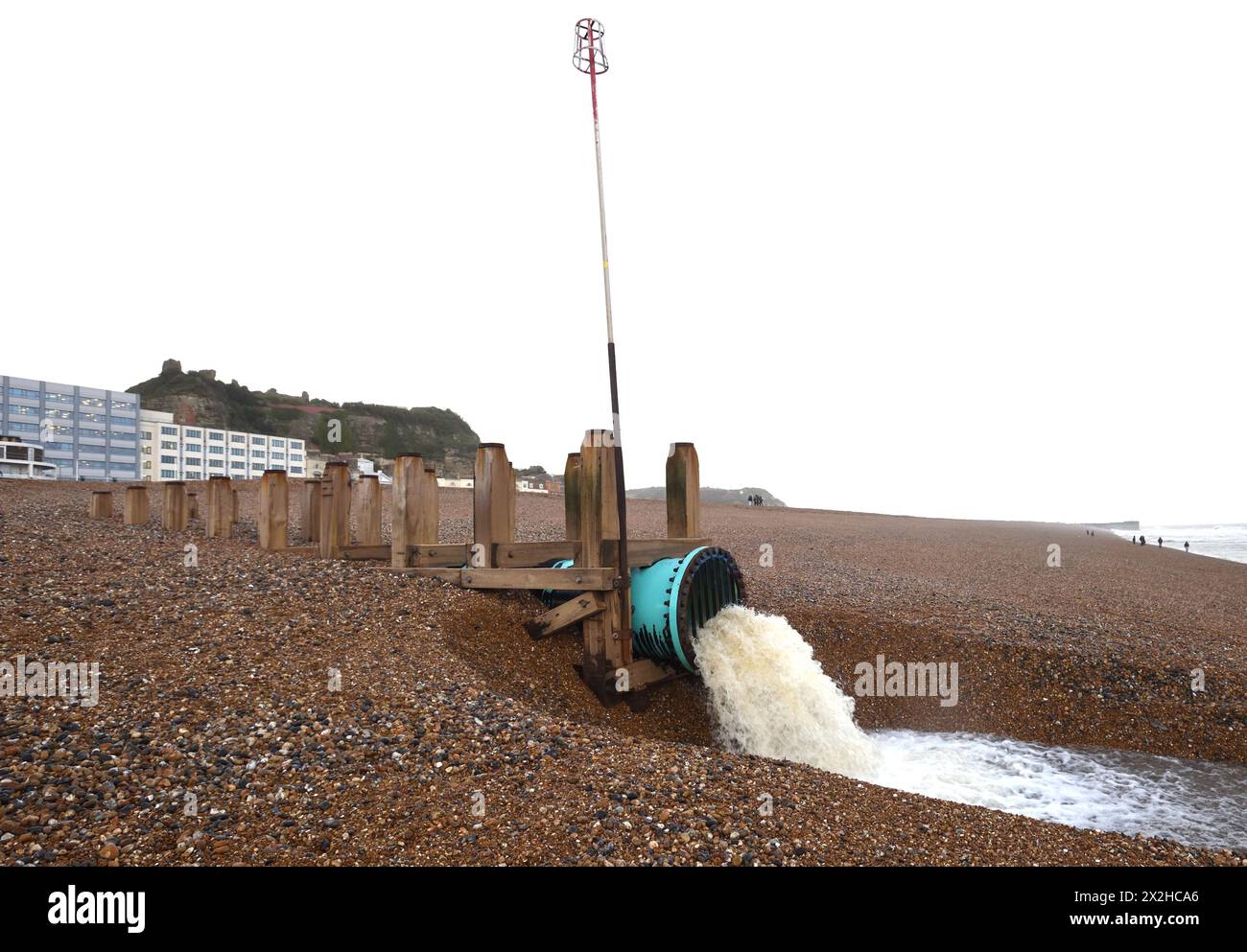 Water Effluent Pipe Stock Photo - Alamy