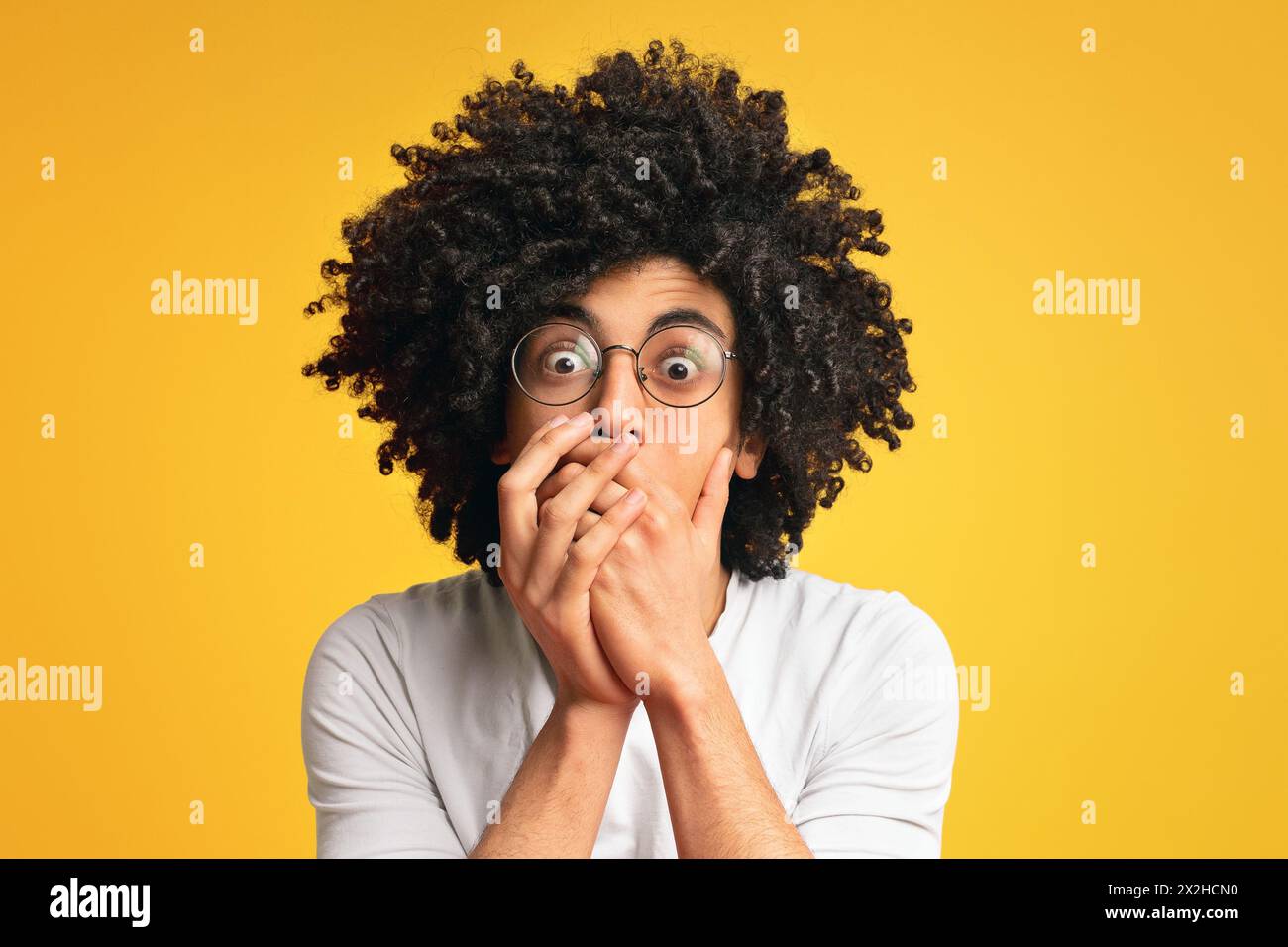 Black man eyes shut face hi-res stock photography and images - Alamy