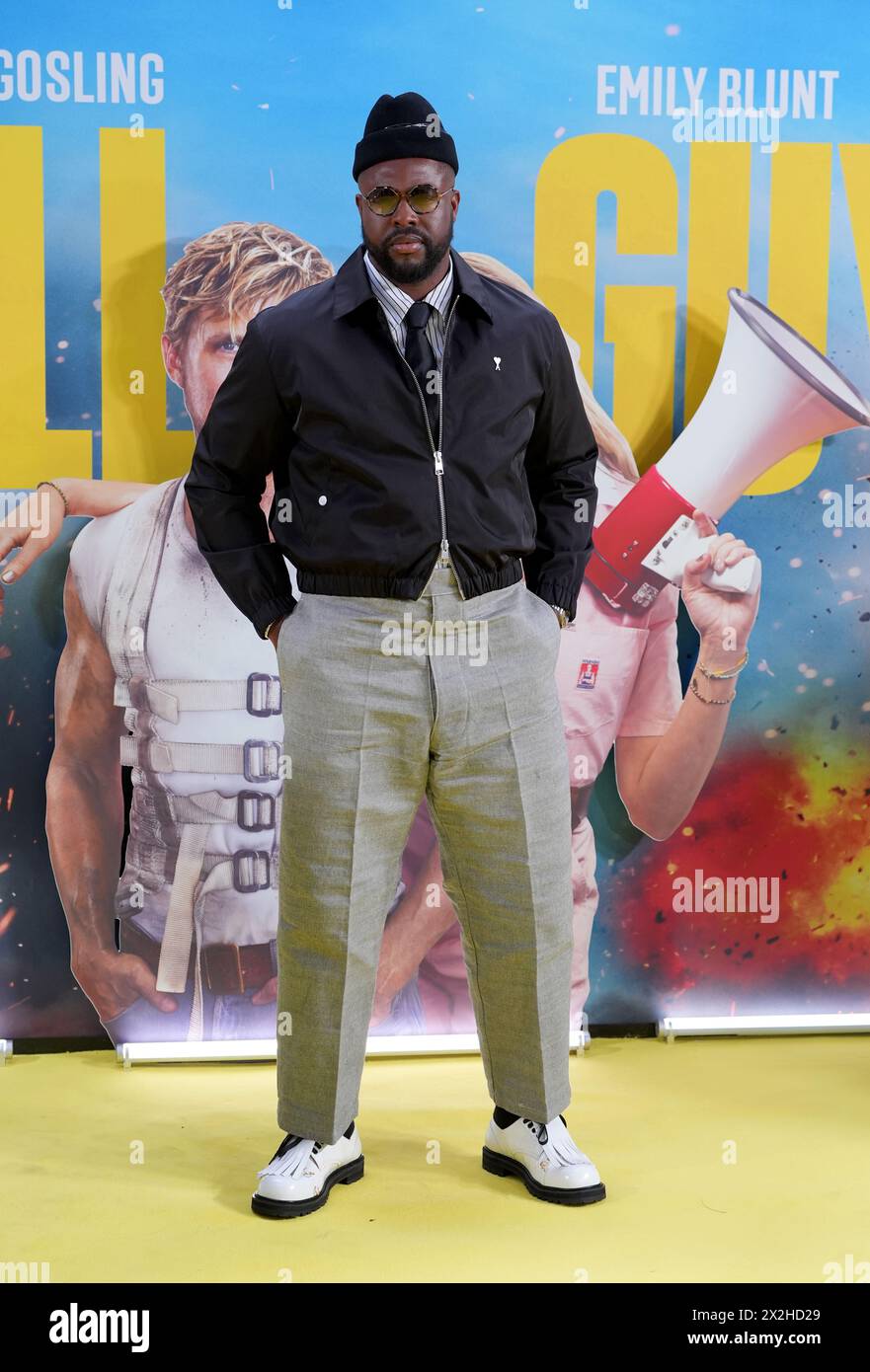 Winston Duke attending a special screening of The Fall Guy at the BFI ...