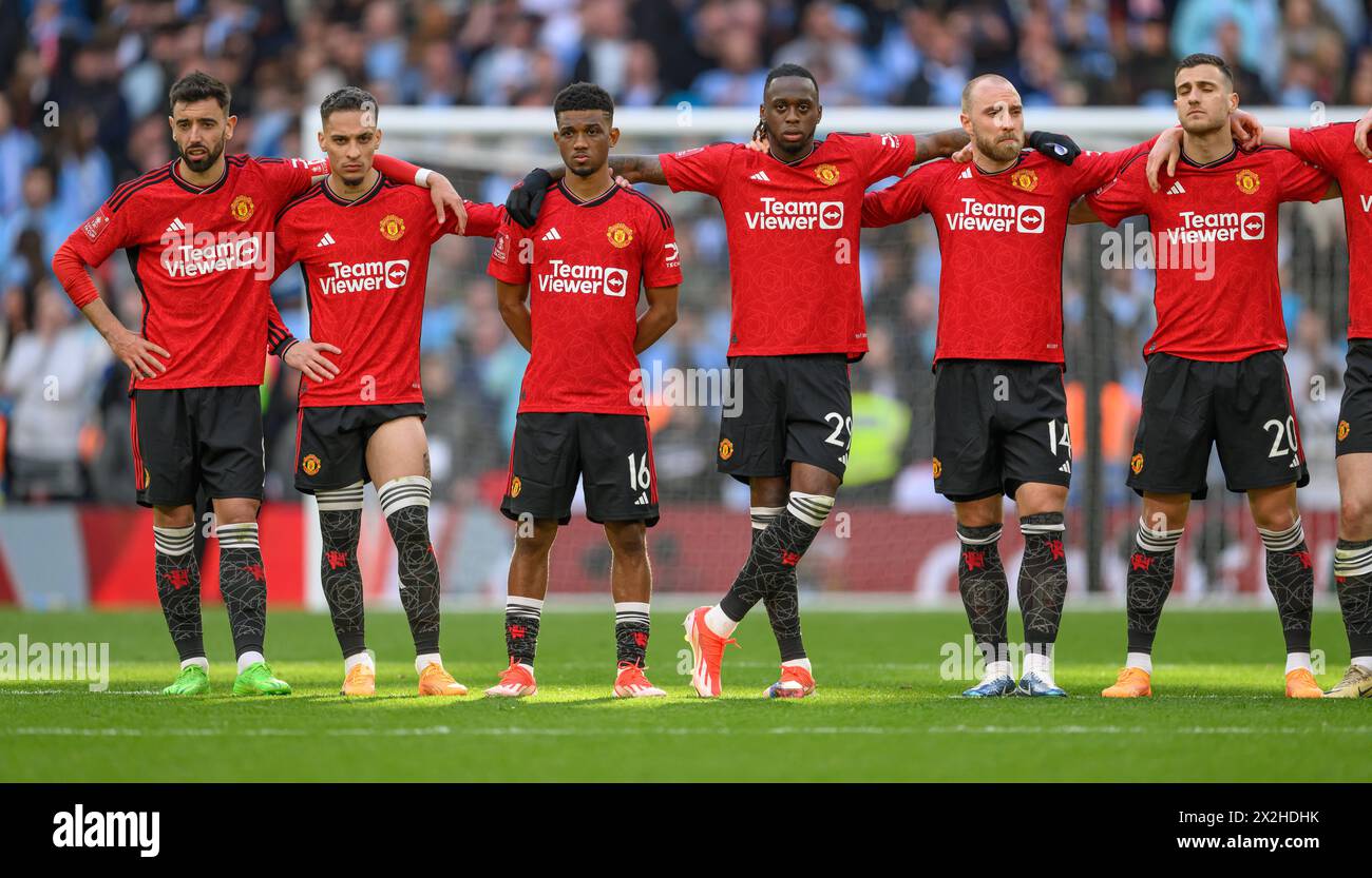 London, UK. 21st Apr, 2024. 21 Apr 2024 - Manchester United v Coventry ...