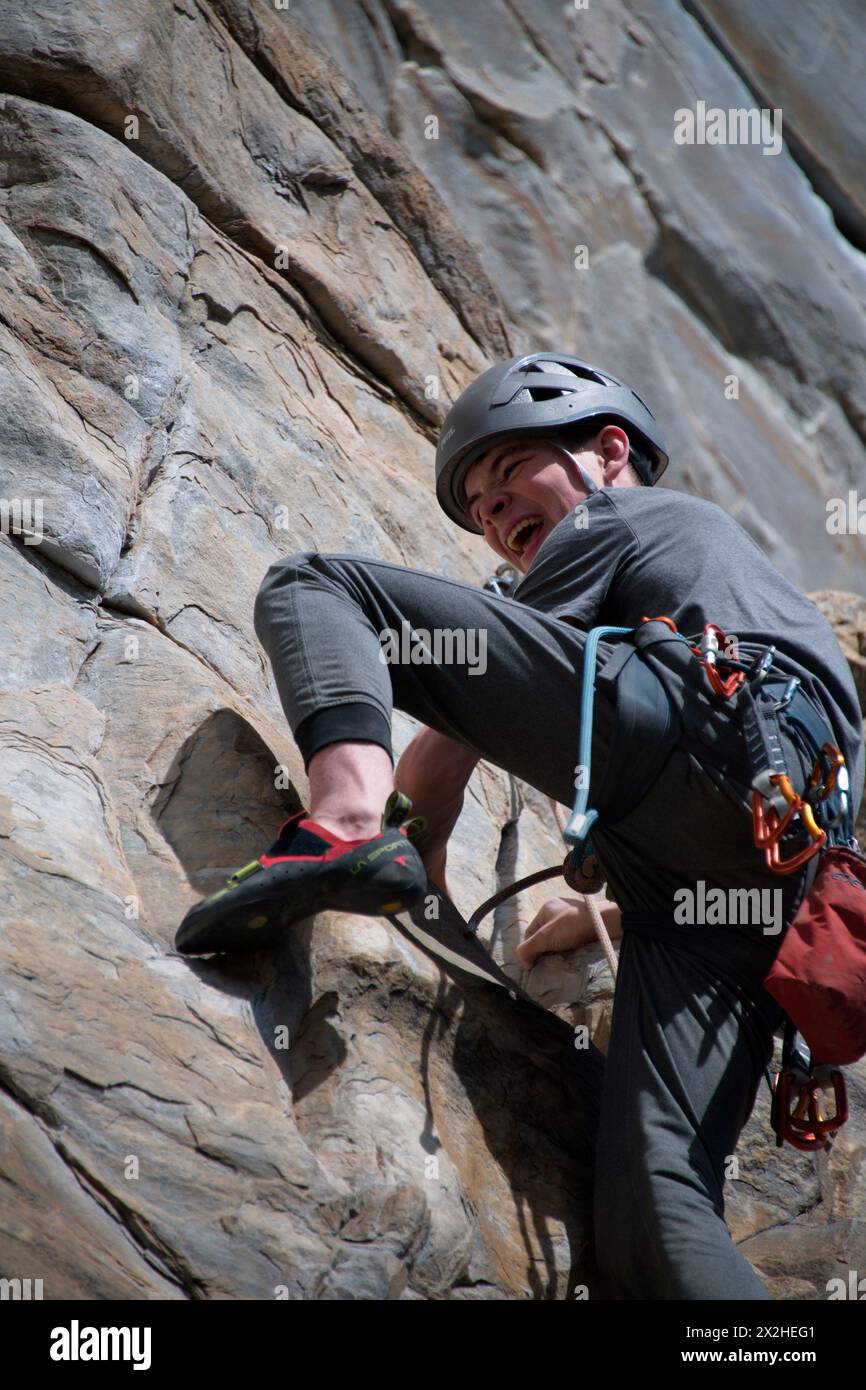 Gripping the edge hi-res stock photography and images - Alamy