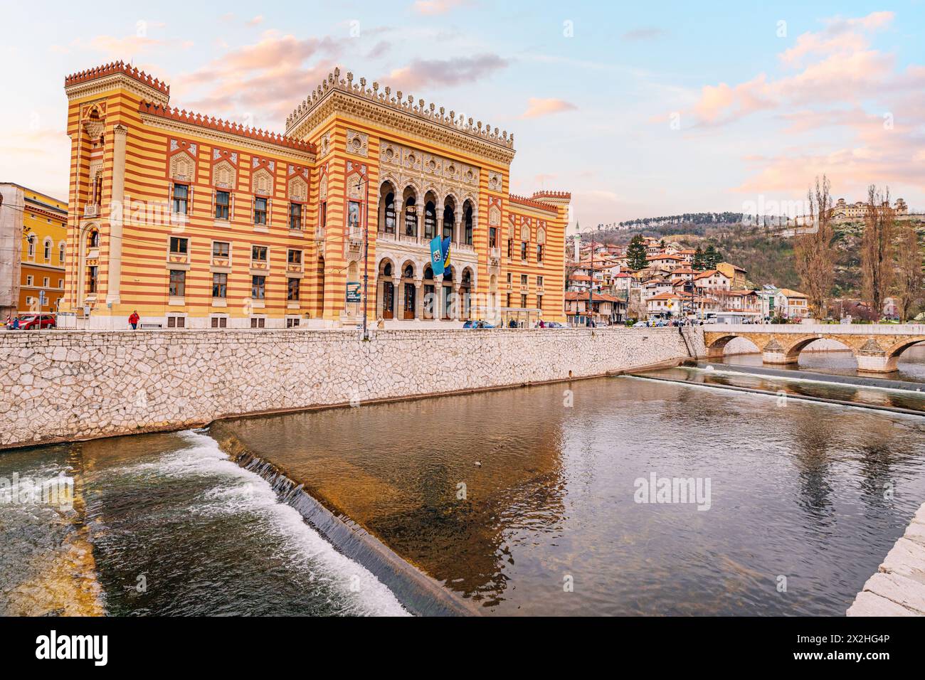 15 March 2024, Sarajevo, Bosnia and Herzegovina: the beauty of Sarajevo ...