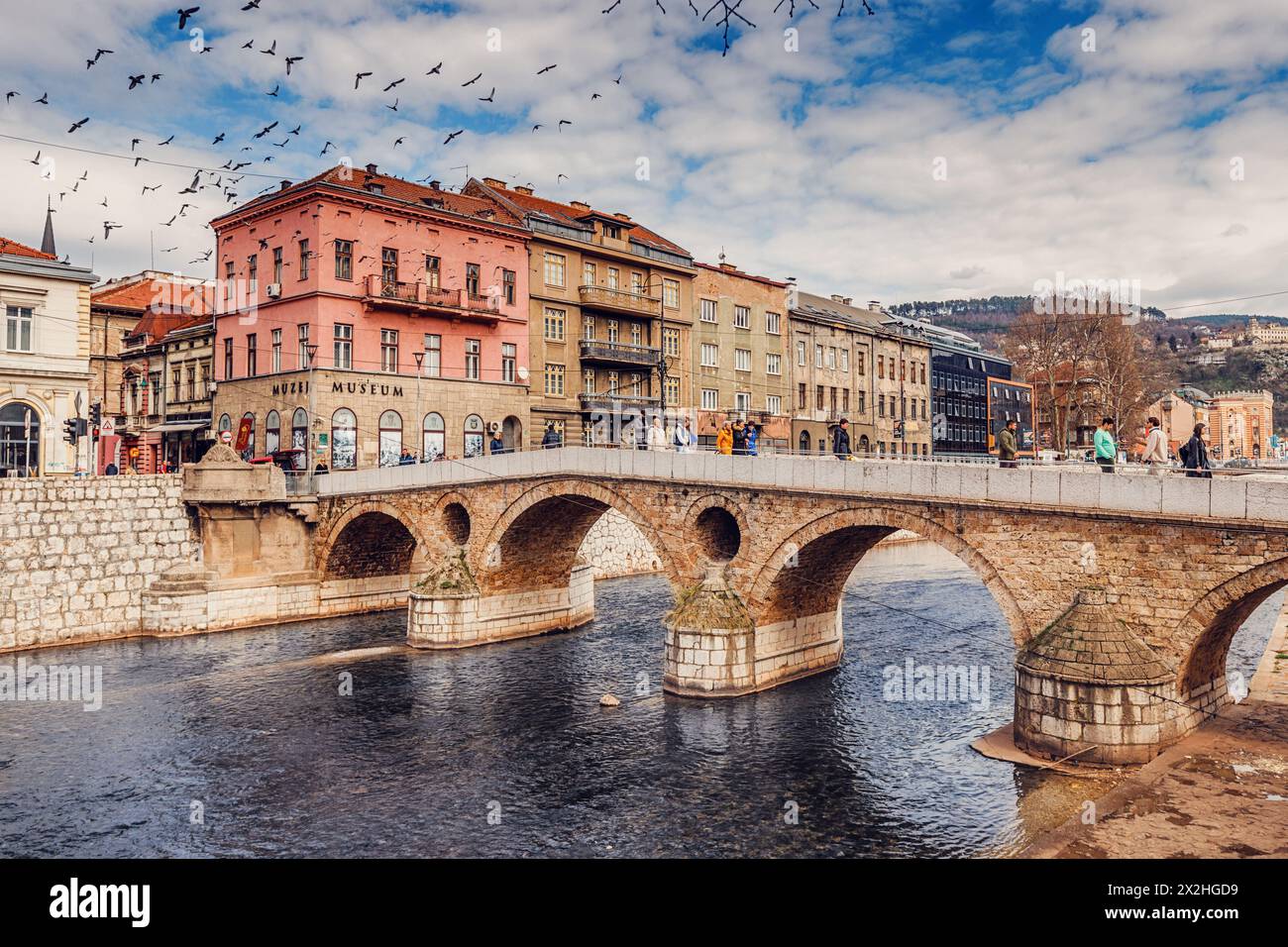 Gavrilo princip bridge hi-res stock photography and images - Alamy