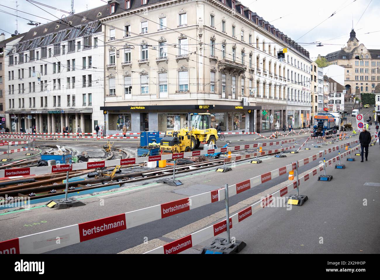 Basel tram system hi-res stock photography and images - Alamy
