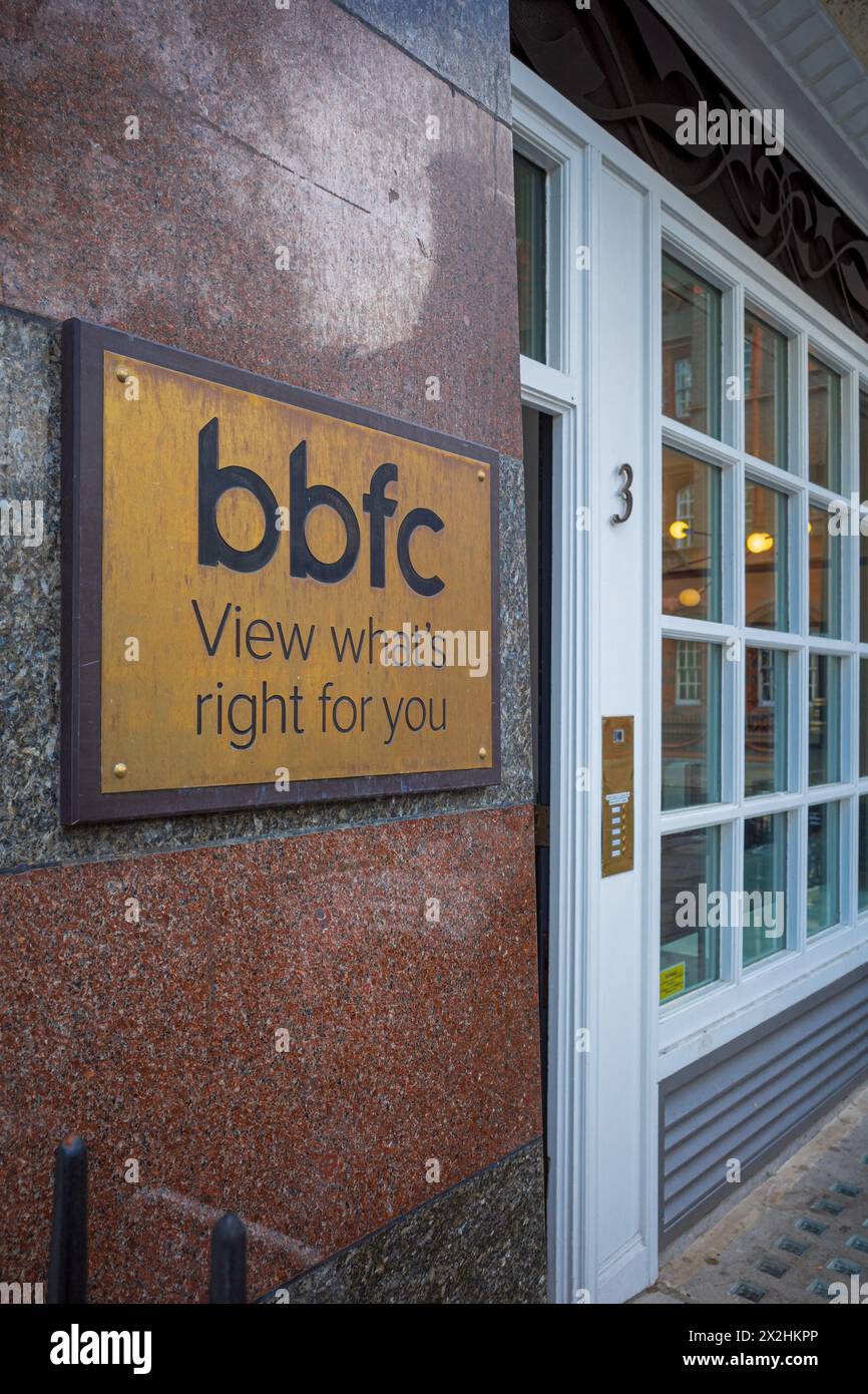 BBFC London offices in Soho Central London. The BBFC British Board of ...