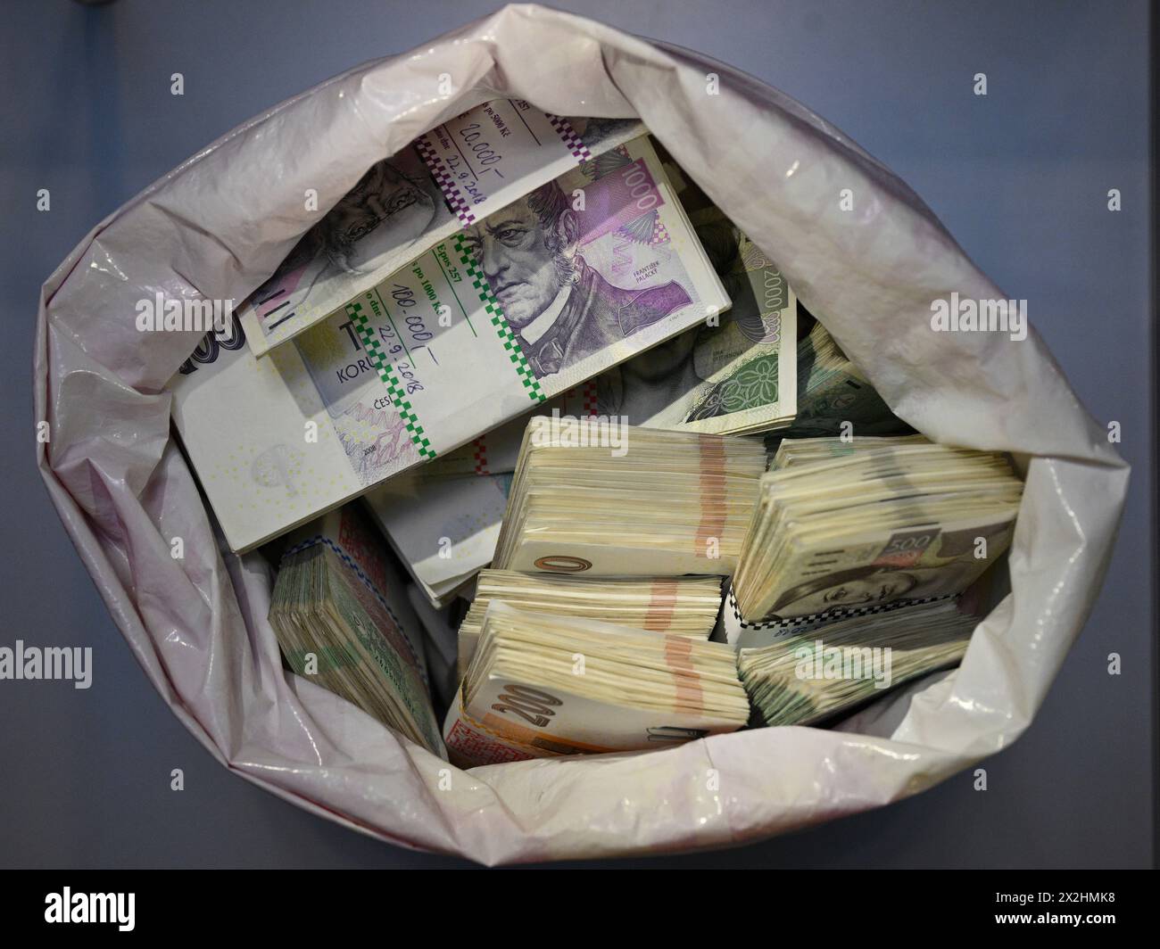 Artist Epos 257 exhibits the artwork consisting of thousands of valid ...