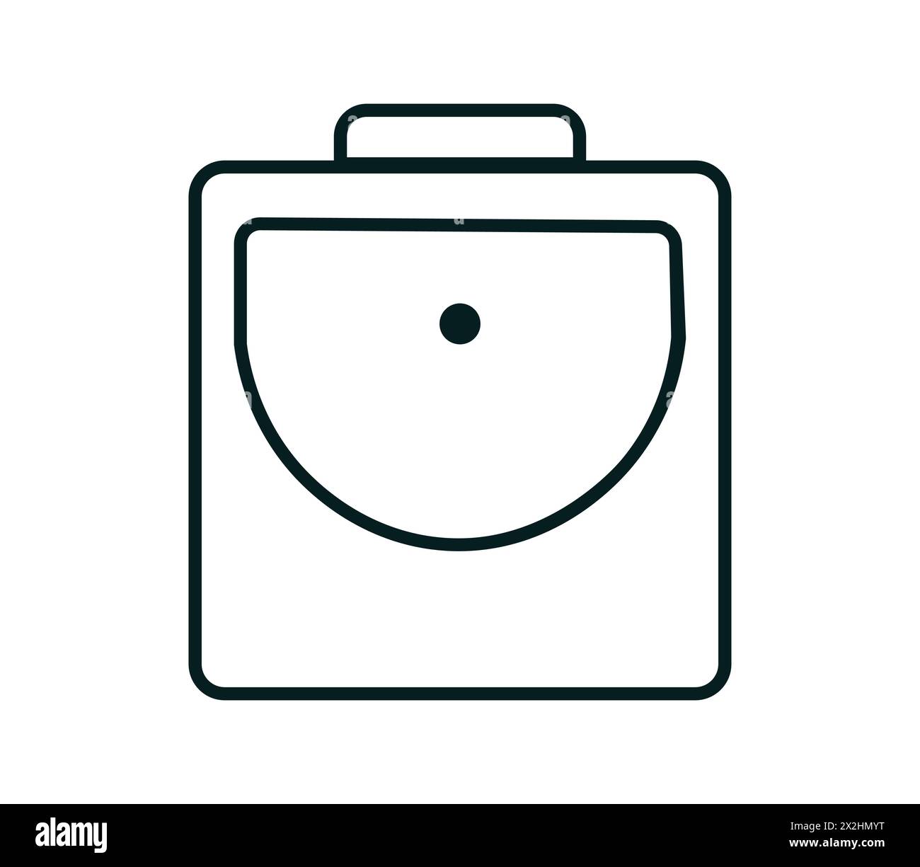 Isolated sink cabinet symbol Stock Vector Image & Art - Alamy