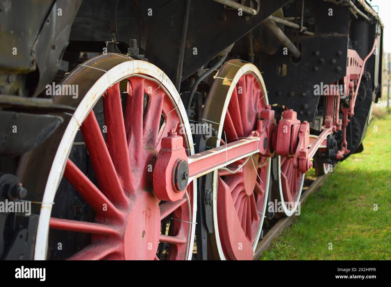 Locomotive driving mechanism hi-res stock photography and images - Alamy