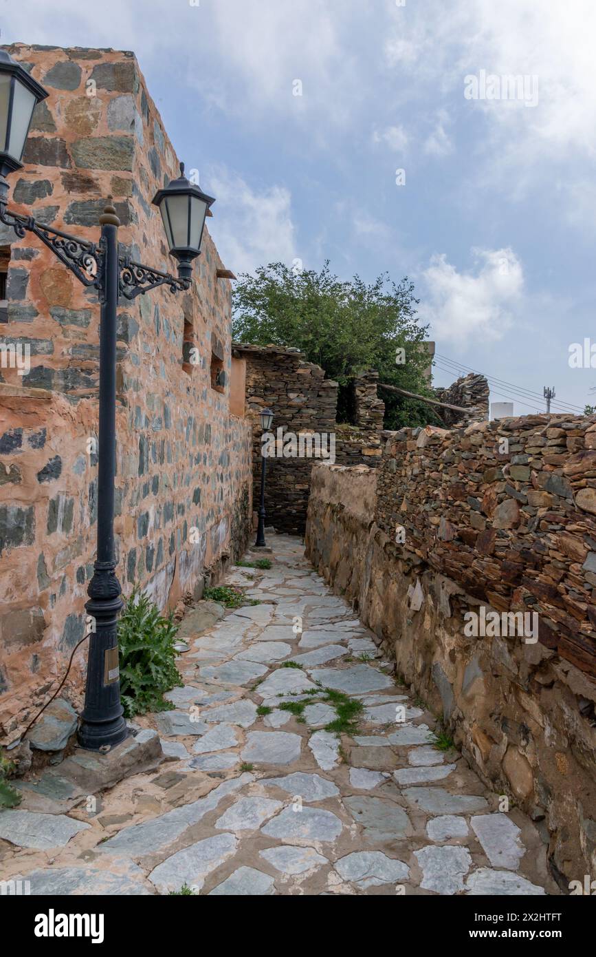 An ancient historical castle constructed using stones in ancient ...