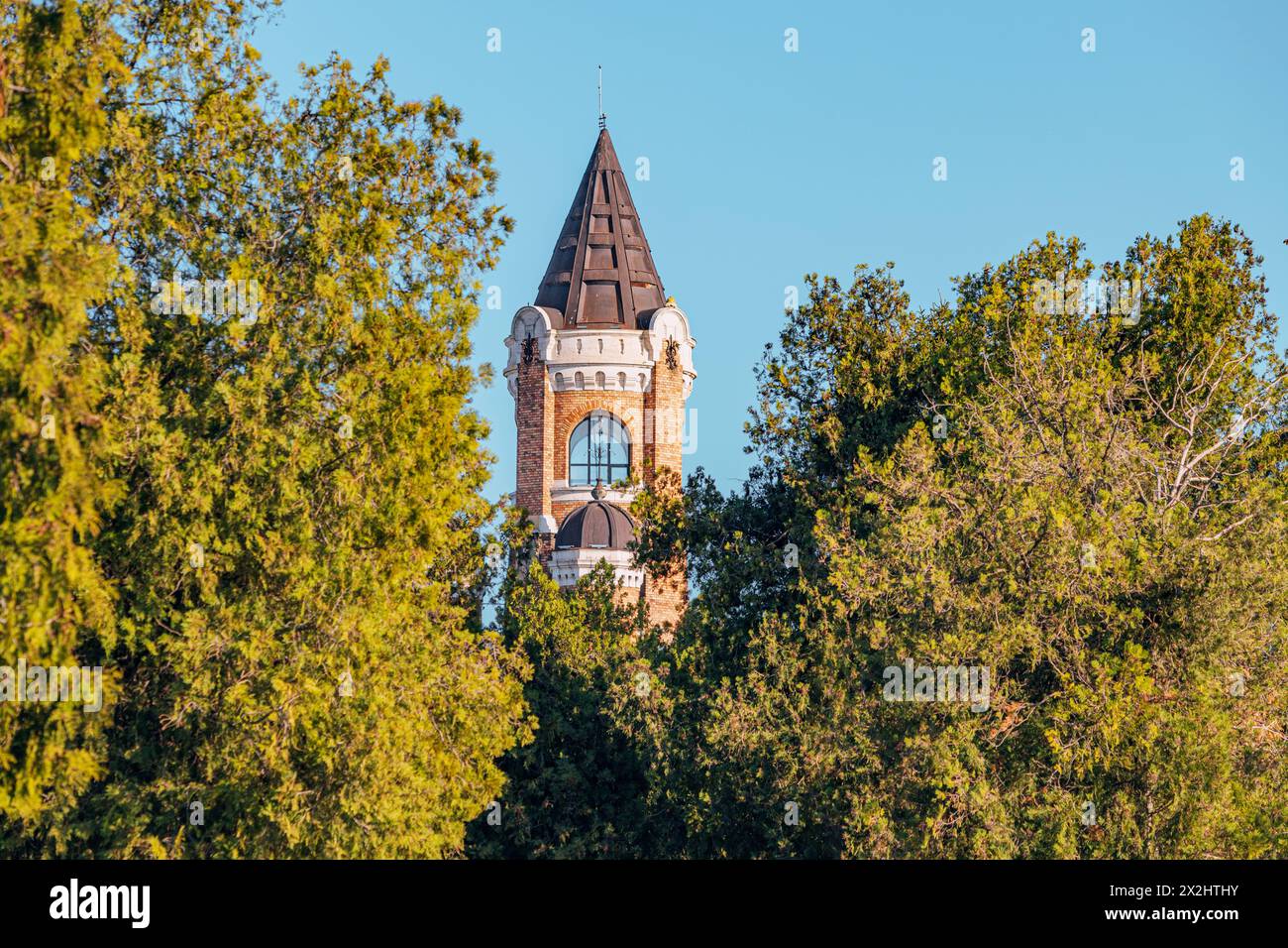 the ancient charm of Belgrade's Gardos Tower, a renowned landmark that ...
