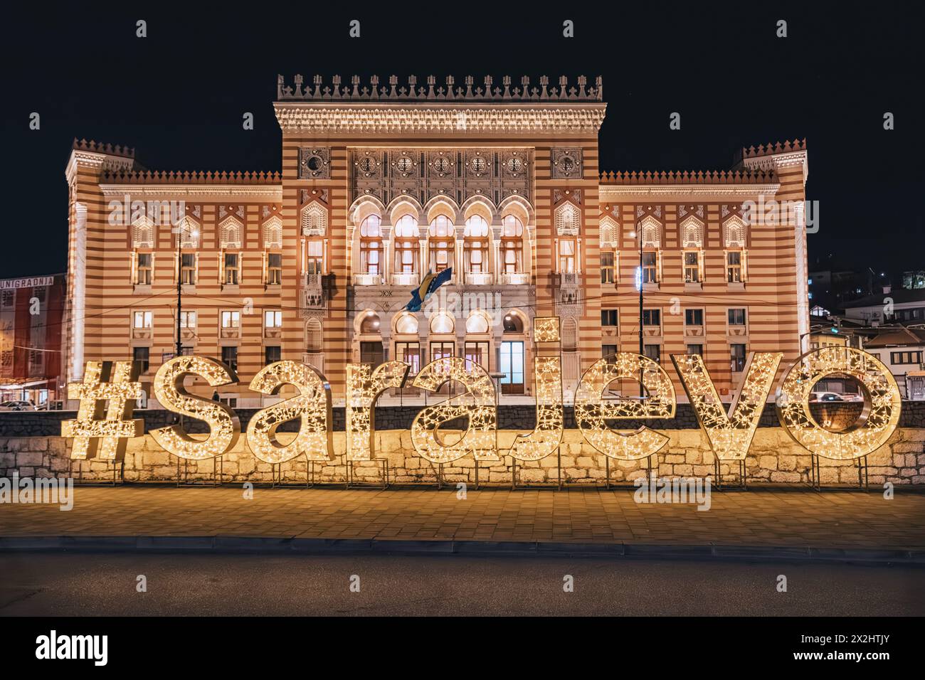 15 March 2024, Sarajevo, Bosnia and Herzegovina: the beauty of Sarajevo ...