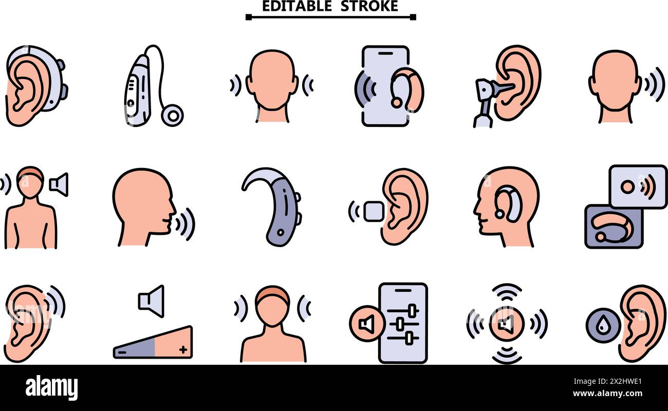 Auditory disability hi-res stock photography and images - Alamy