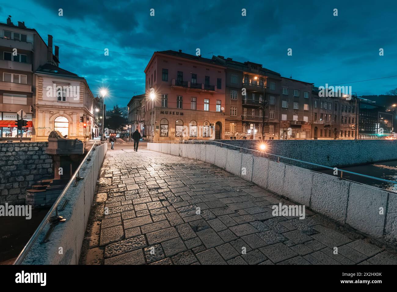 14 March 2024, Sarajevo, Bosnia and Herzegovina: twilight tour of ...