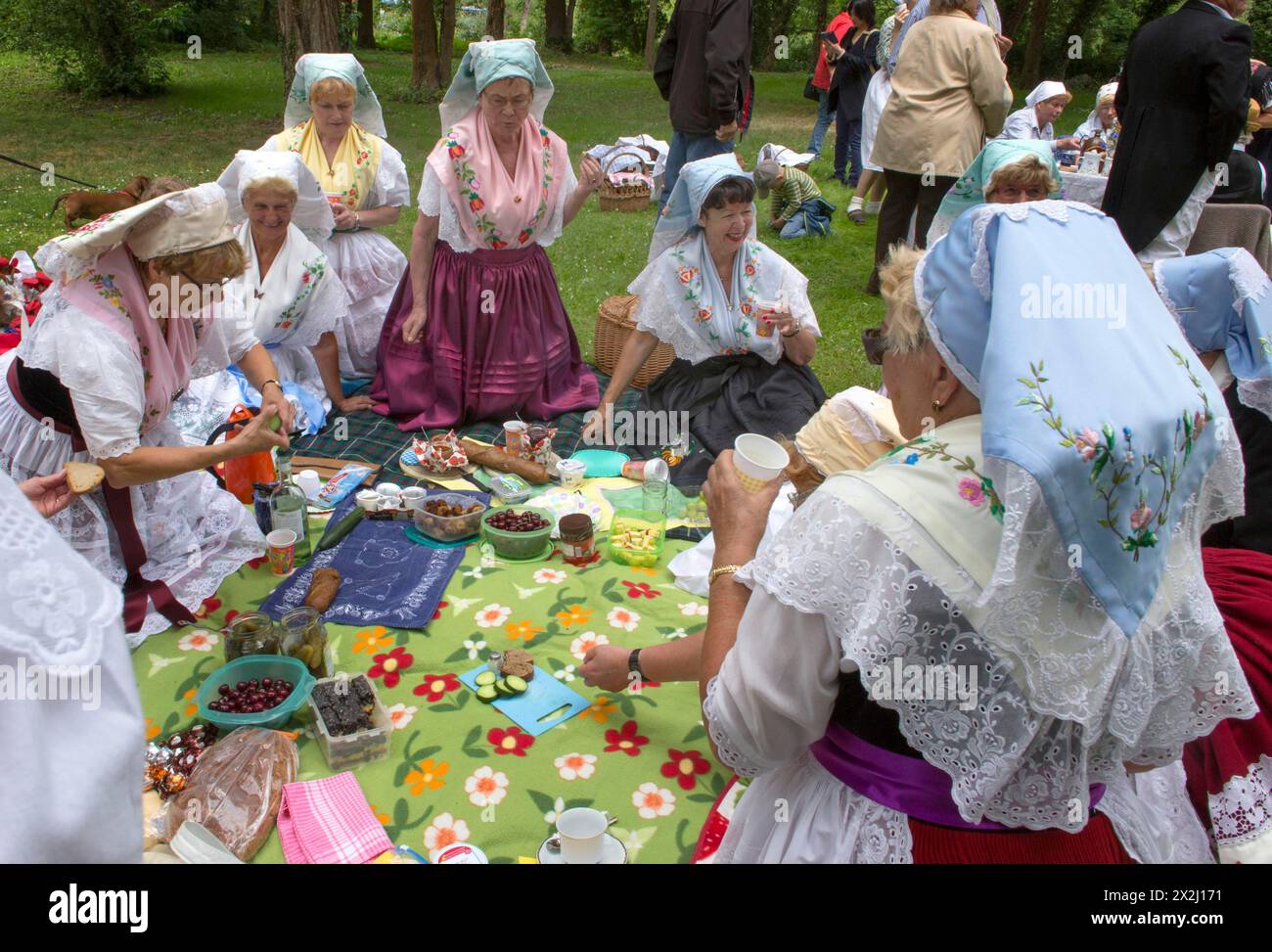 The traditional traditional costume dances is the motto of the Sorbian ...