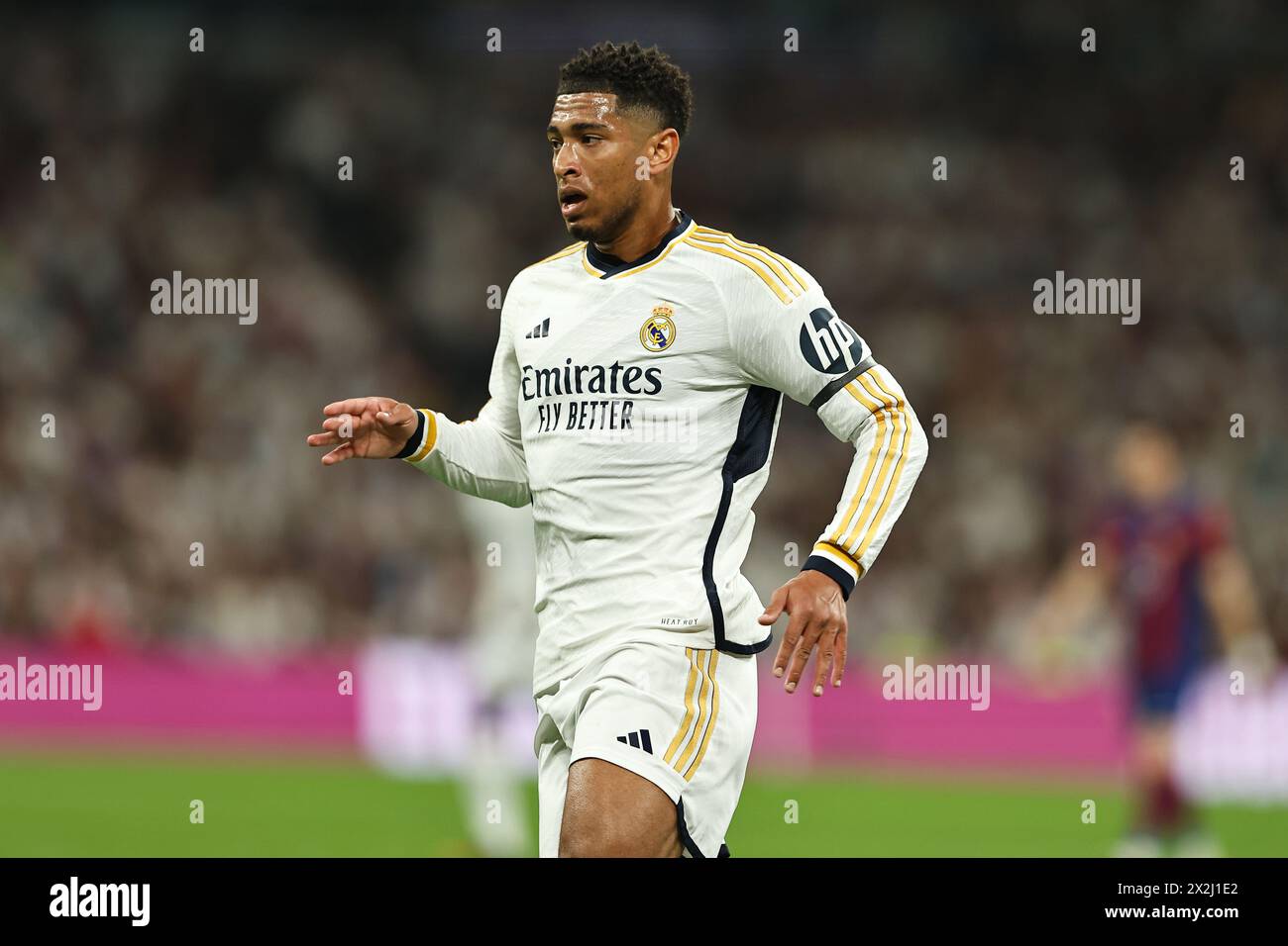 Madrid, Spain. 21st Apr, 2024. Jude Bellingham (Real) Football/Soccer ...