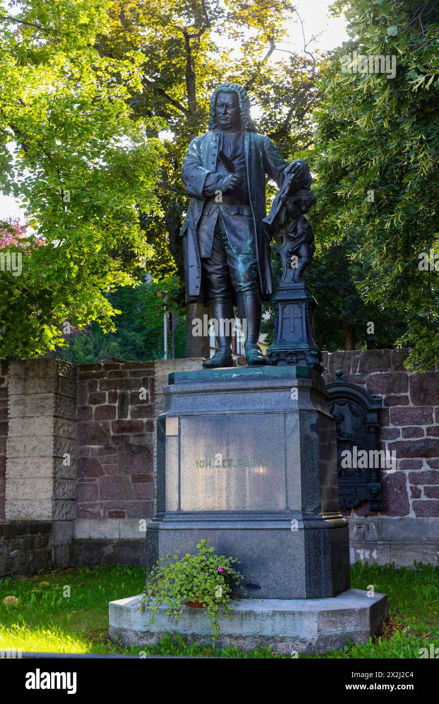 Johann Sebastian Bach Memorial on the Frauenplan, Eisenach, Thuringia ...