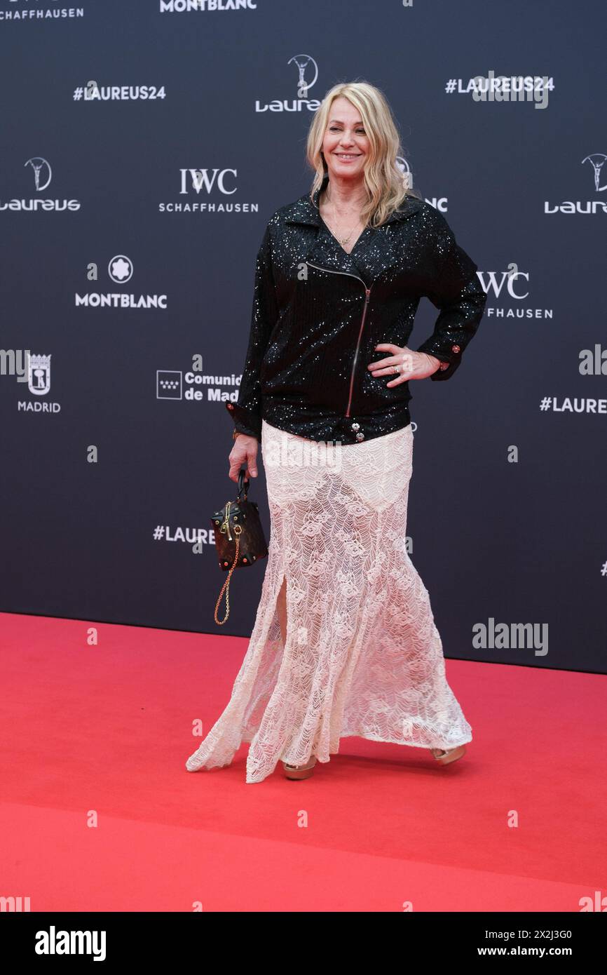Nadia Comaneci arrives at the Laureus World Sports Awards at Galería De ...