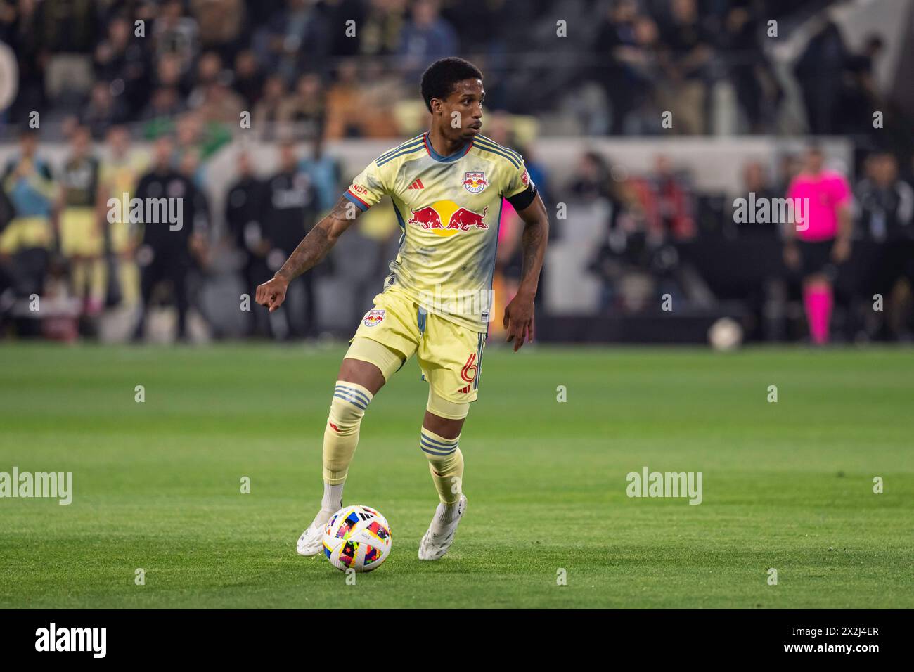 New York Red Bulls defender Kyle Duncan (6) during a MLS match against ...