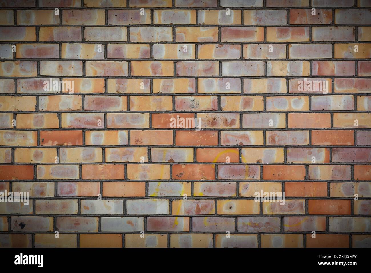 Multi Coloured Brick Wall Background Stock Photo - Alamy