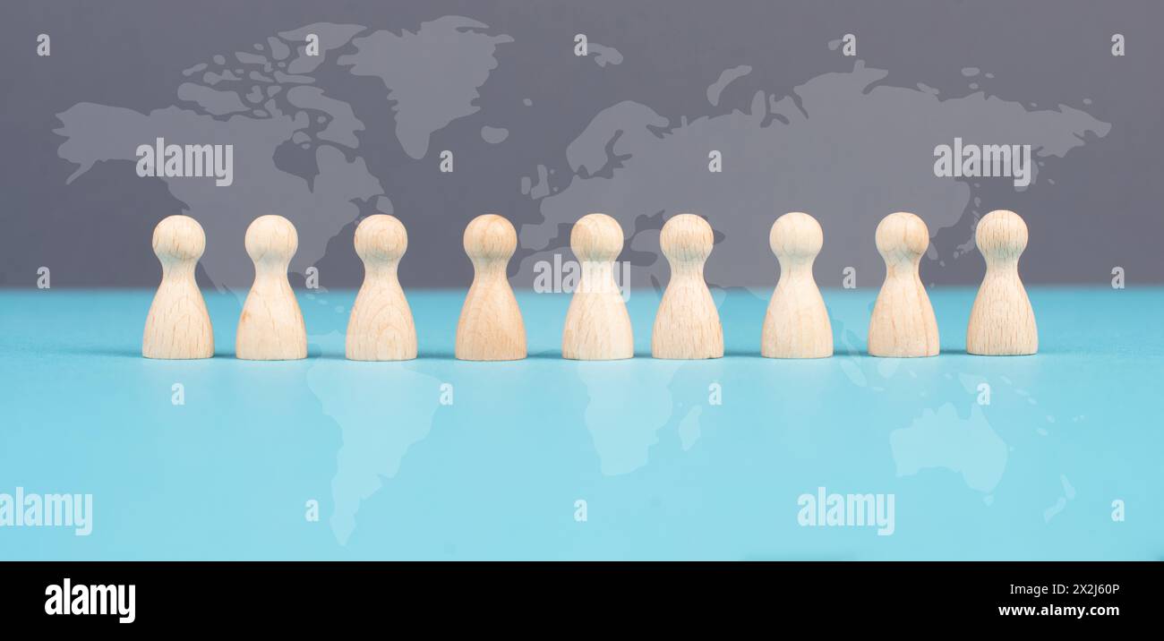 Friendship, humanitarian help, human rights, support and justice ...