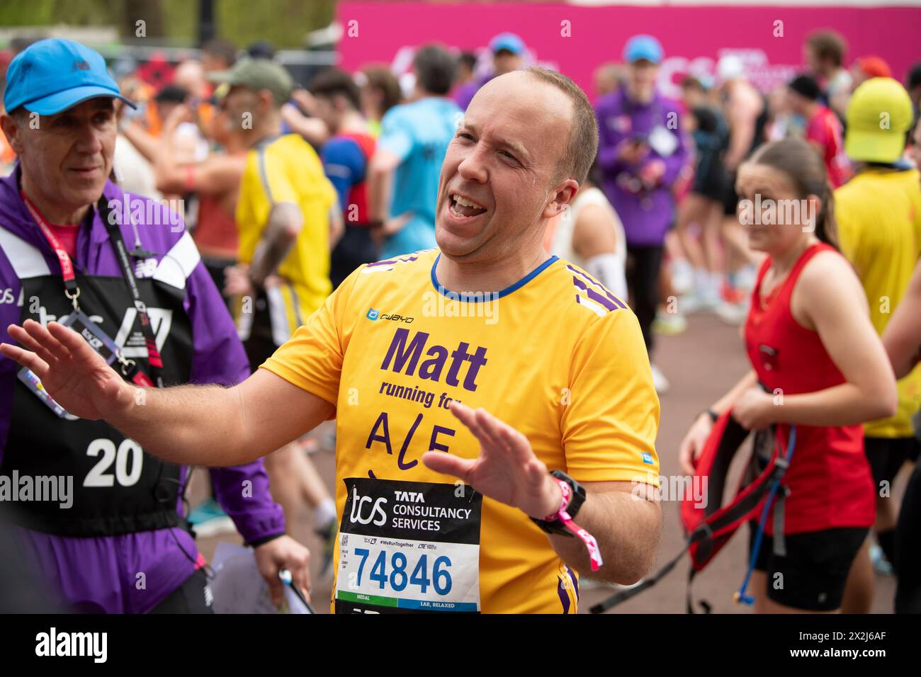 Matt hancock running hi-res stock photography and images - Alamy