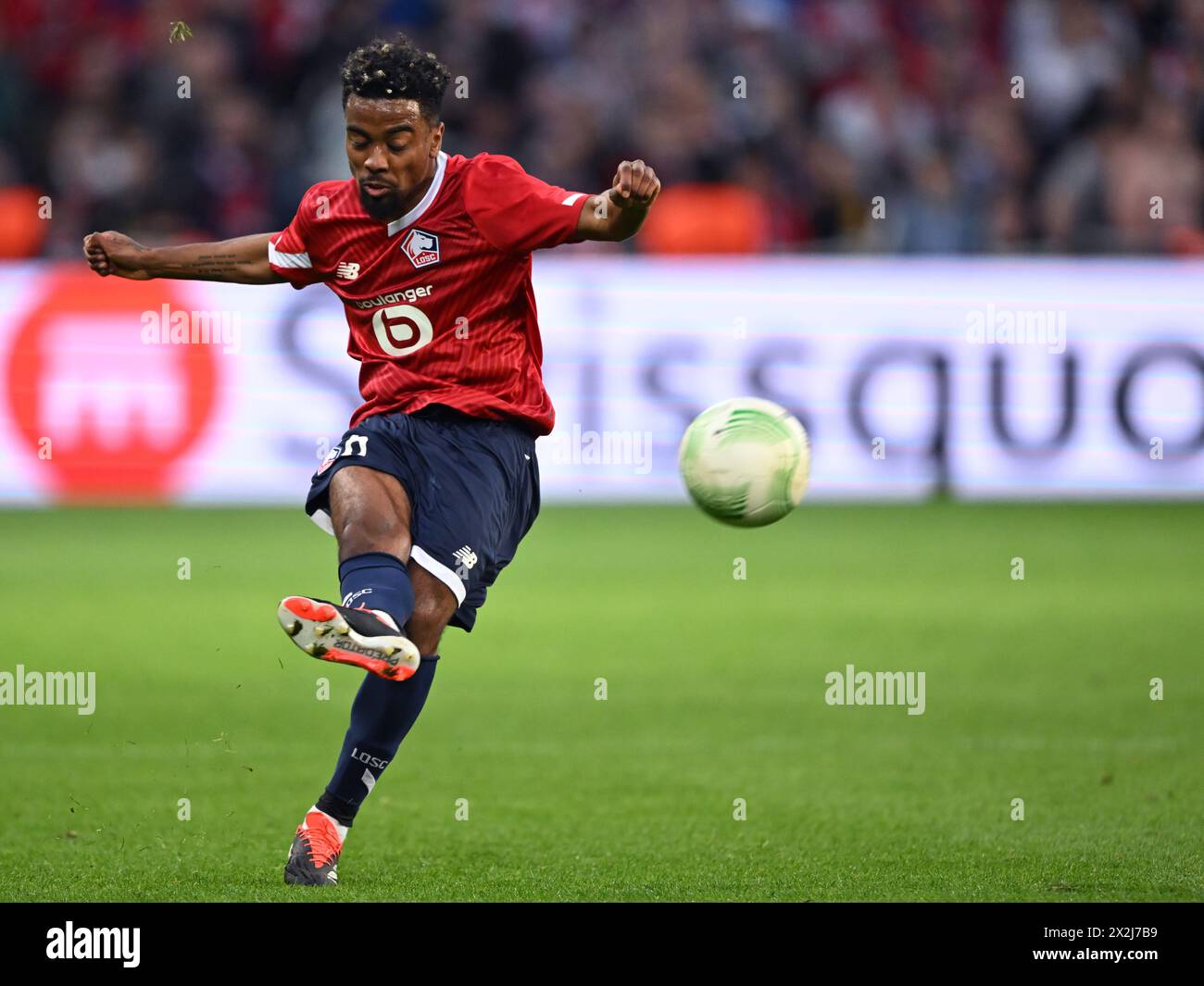LILLE - Angel Gomes of Lille OSC during the UEFA Conference league ...