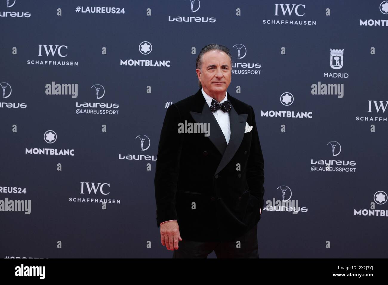Madrid, Spain. 22nd Apr, 2024. Andy Garcia arrives at the Laureus World ...
