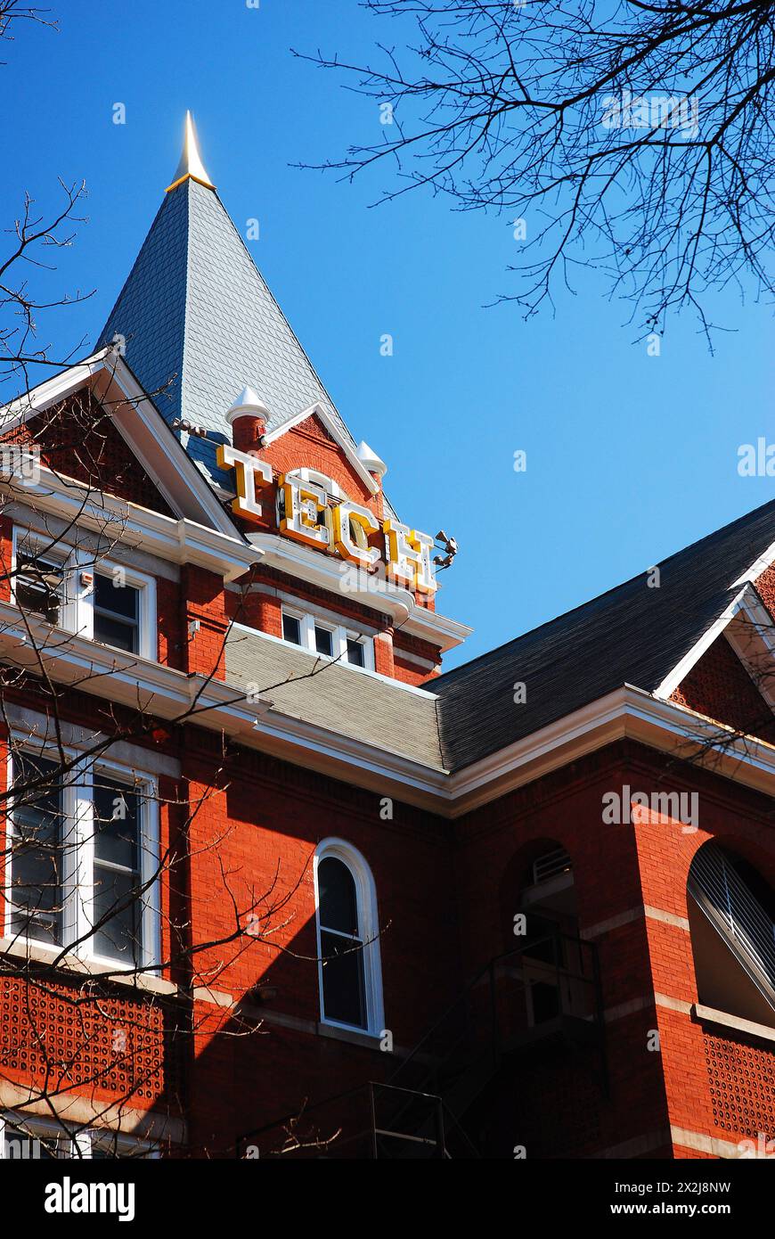 The Evans Administration Building on the campus of Georgia Tech in ...