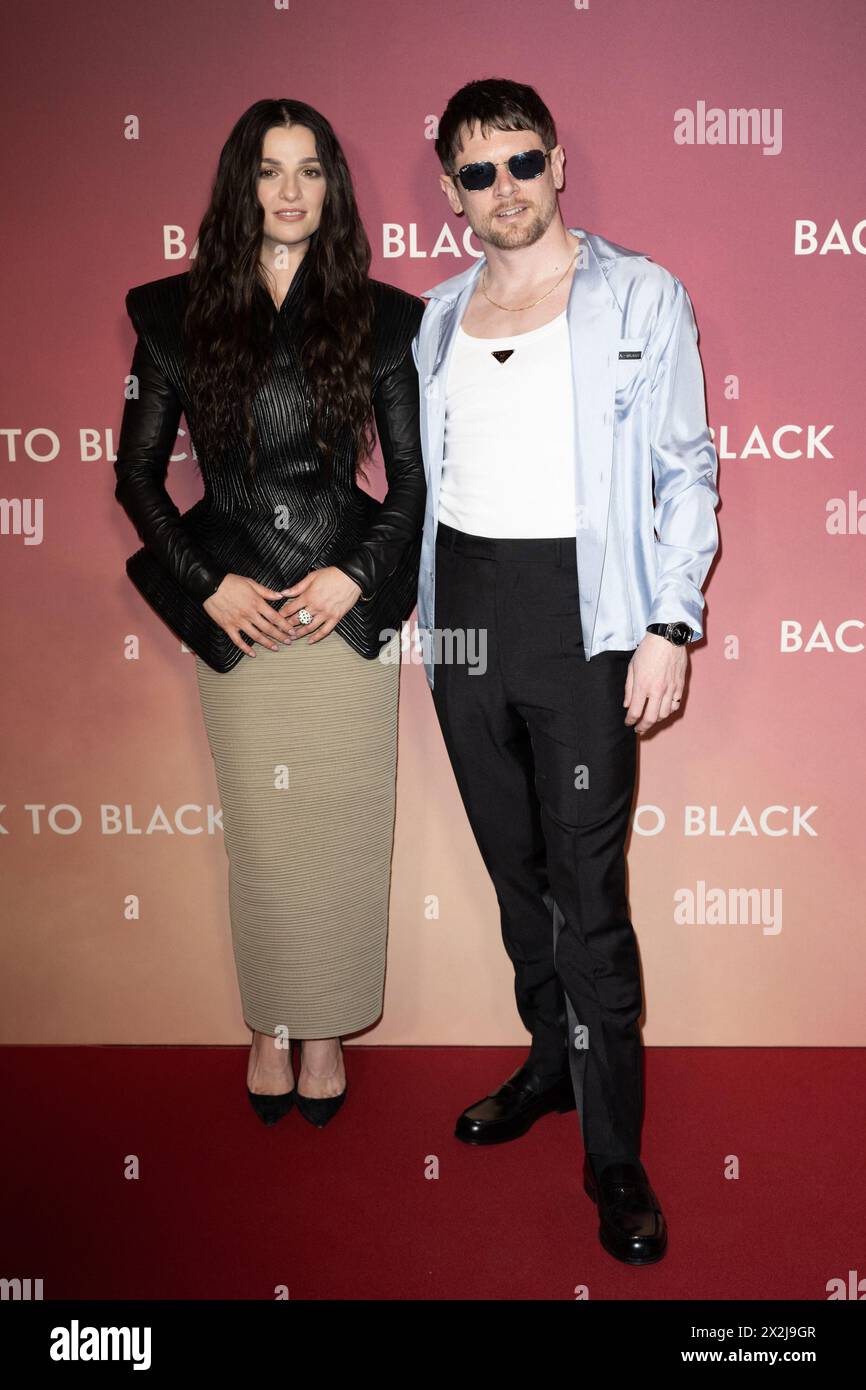 Paris, France. 12th Apr, 2024. Marisa Abela and Jack O'Connell attend ...