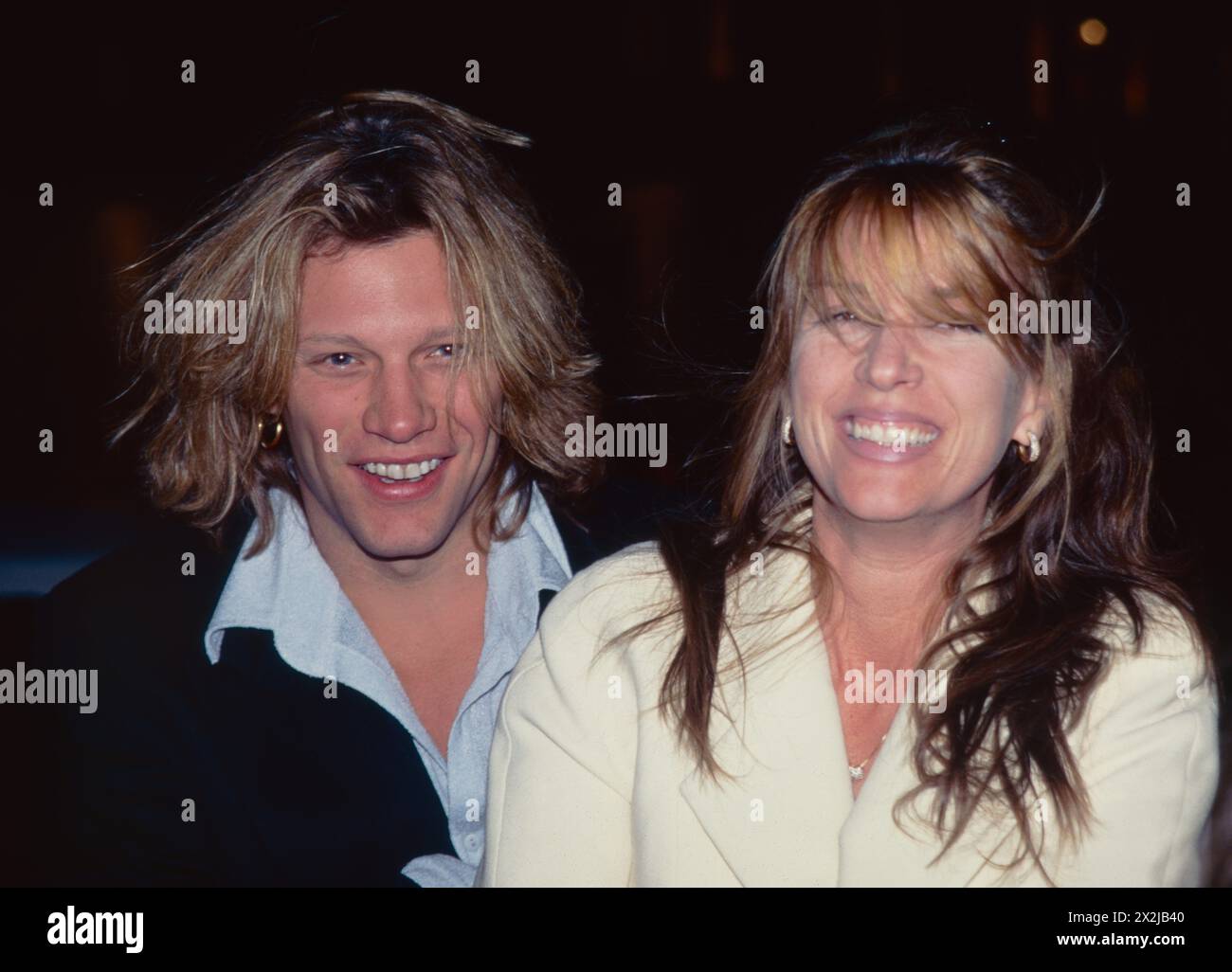 Jon Bon Jovi and wife Dorothea Hurley Bongiovi attend the premiere of ...
