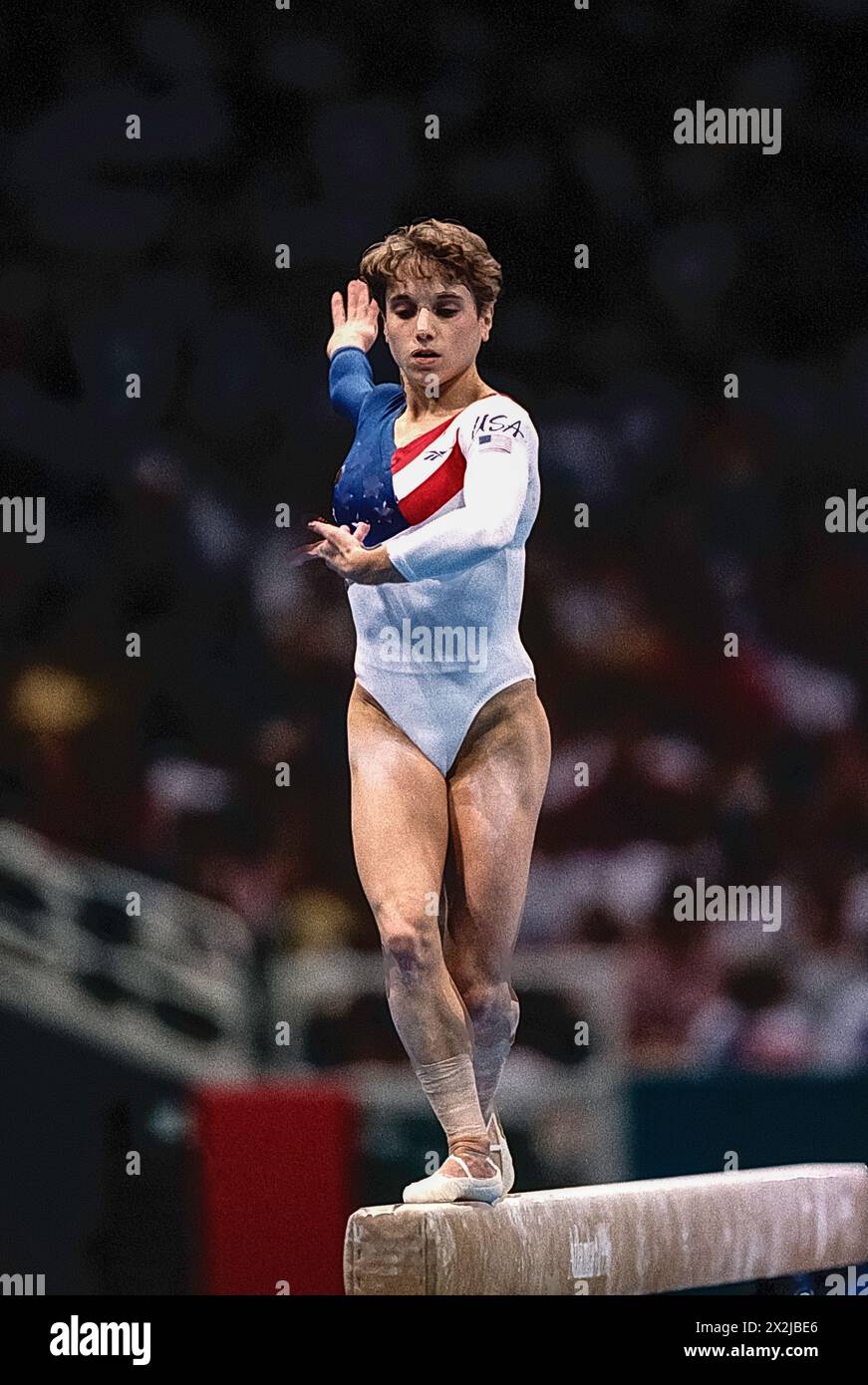 1996 summer olympic games balance beam hi-res stock photography and ...