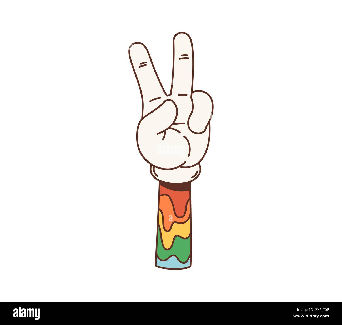 Counterculture symbol Cut Out Stock Images & Pictures - Alamy