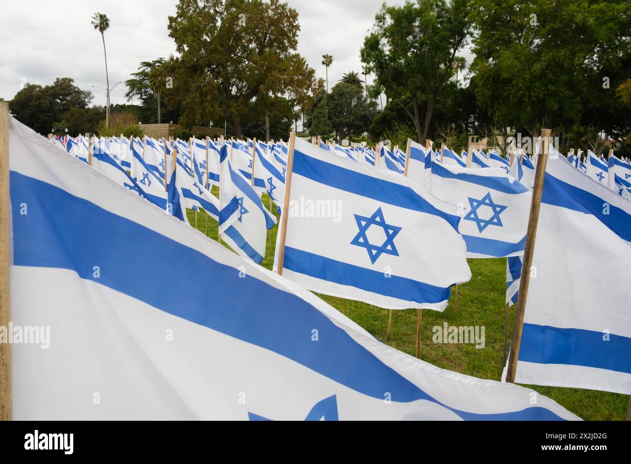 Remembering Lives Lost - Flag Art Installation, 4/13/2024. Beverly ...