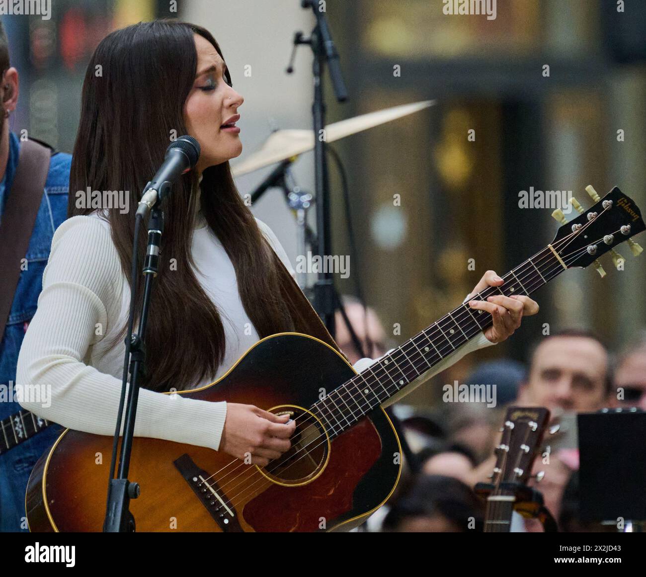 NEW YORK, NY, USA - MARCH 15, 2024: Kacey Musgraves Performs on NBC's ...
