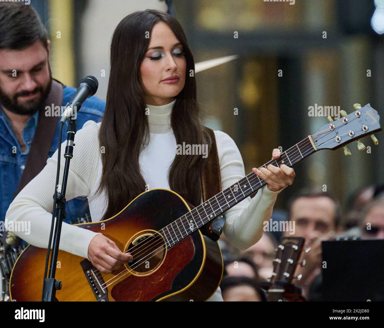 NEW YORK, NY, USA - MARCH 15, 2024: Kacey Musgraves Performs on NBC's ...