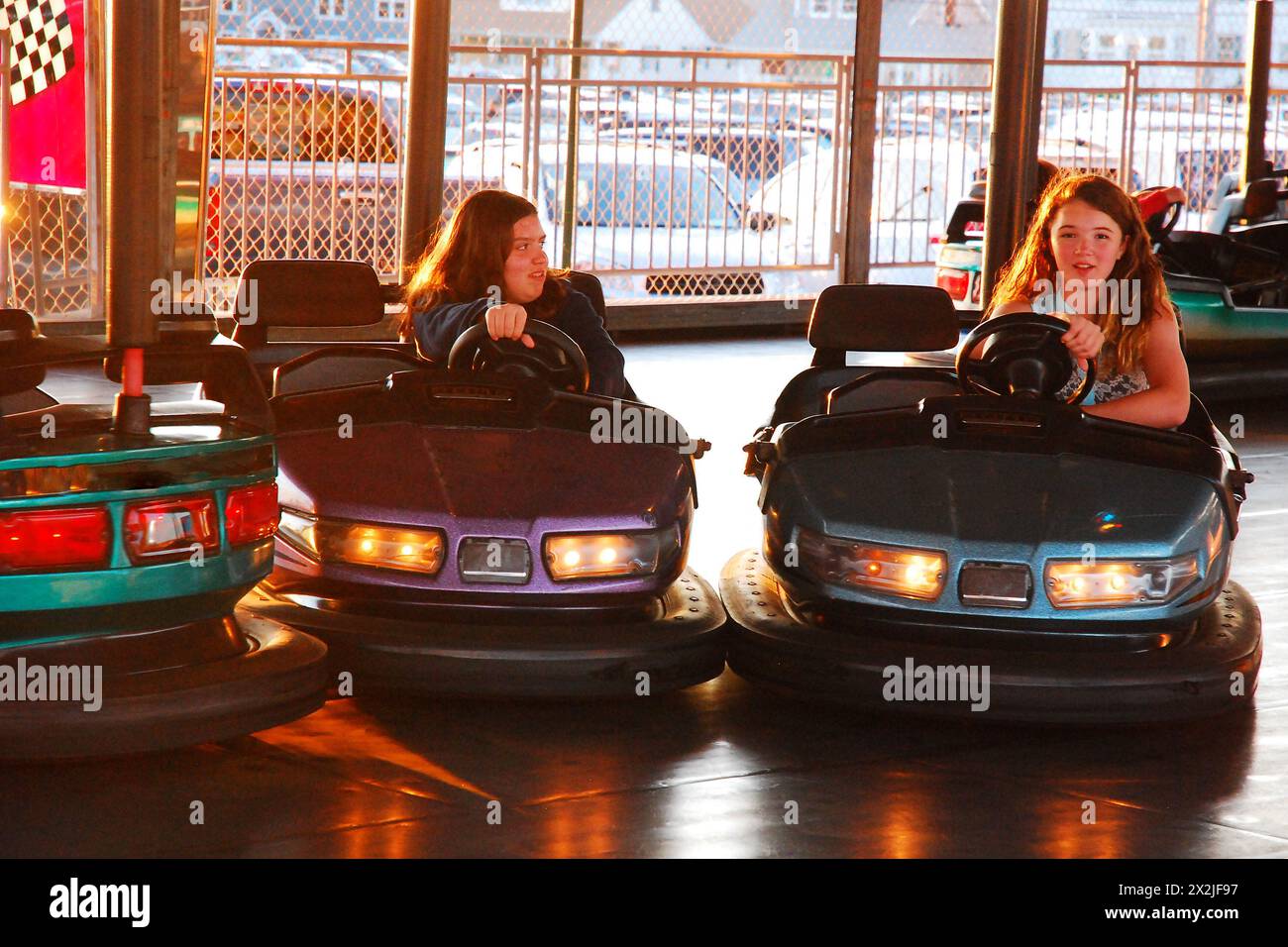 Bumper cars girls hi-res stock photography and images - Alamy
