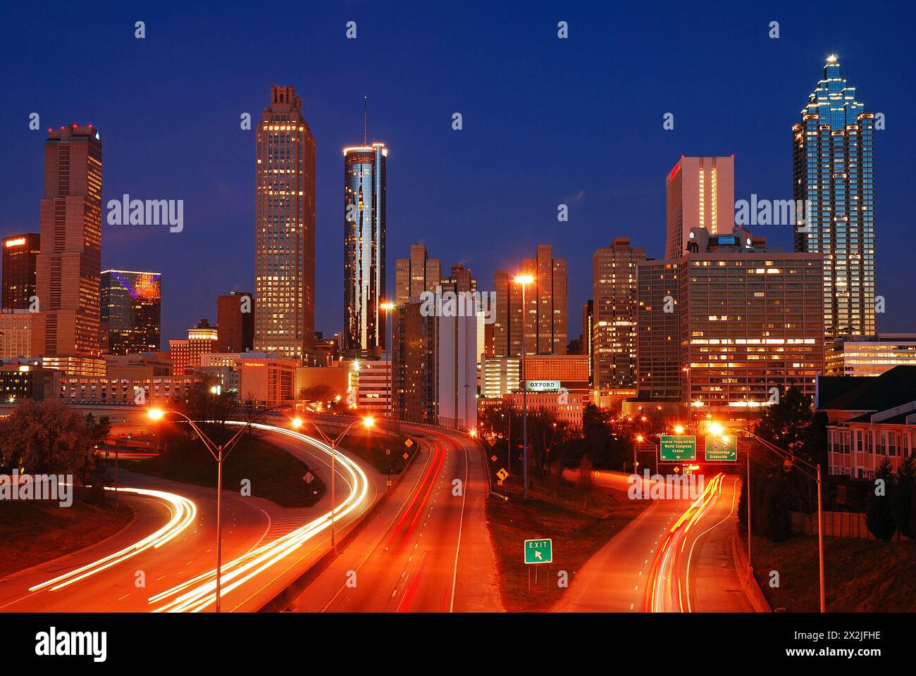 Traffic patterns emerge during rush hour as commuters drive on a ...