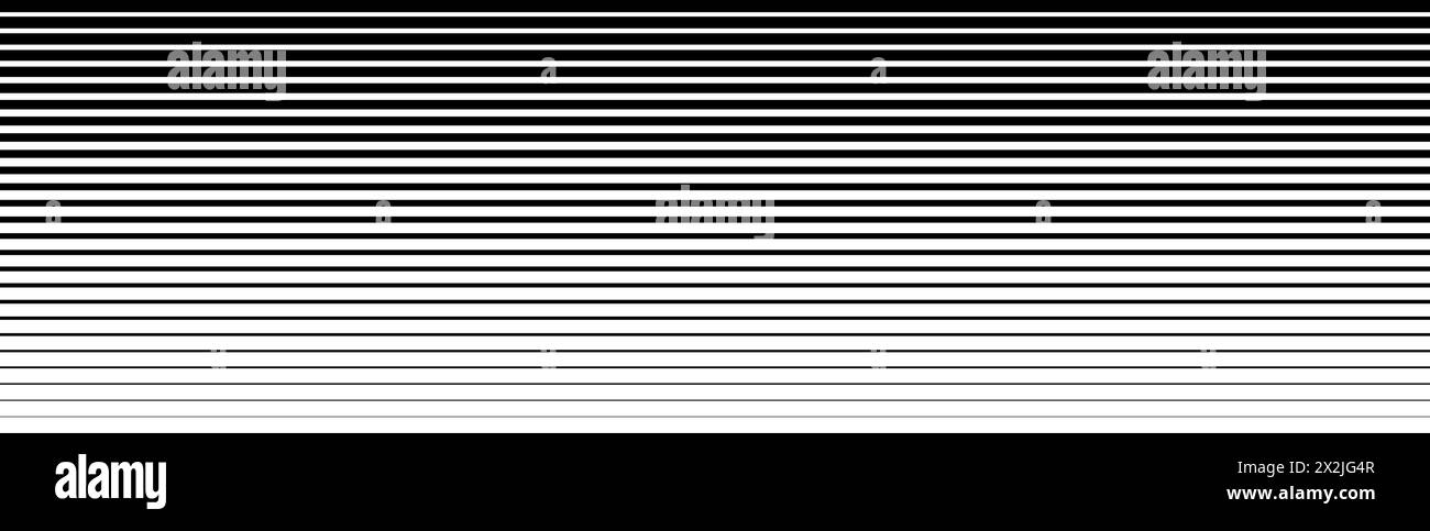 Thin Line Halftone Gradation Texture Fading Horizontal Stripe Gradient