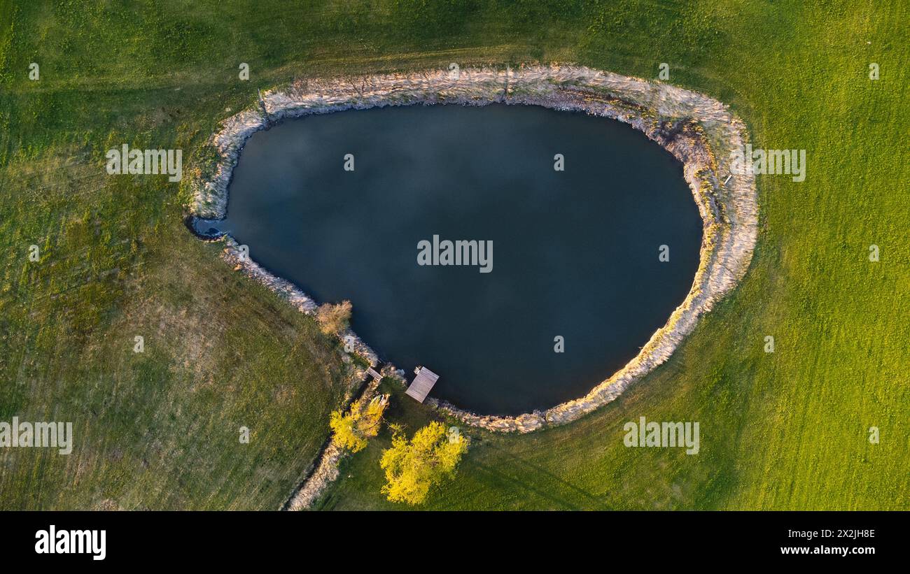 Little spring lake conservation reserve hi-res stock photography and ...